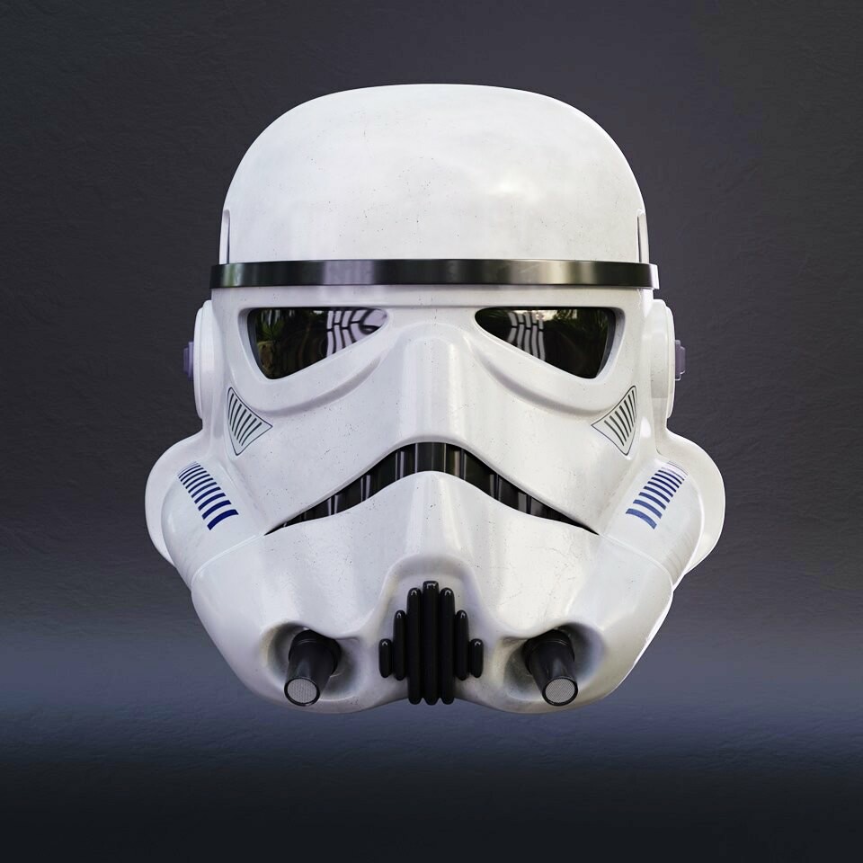 ArtStation - Stormtrooper helmet