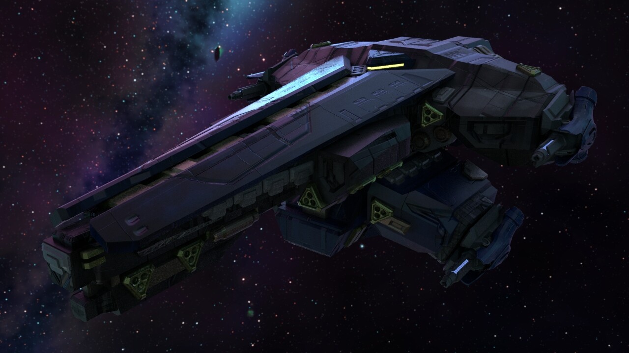 ArtStation - Ragnarok-class Warship