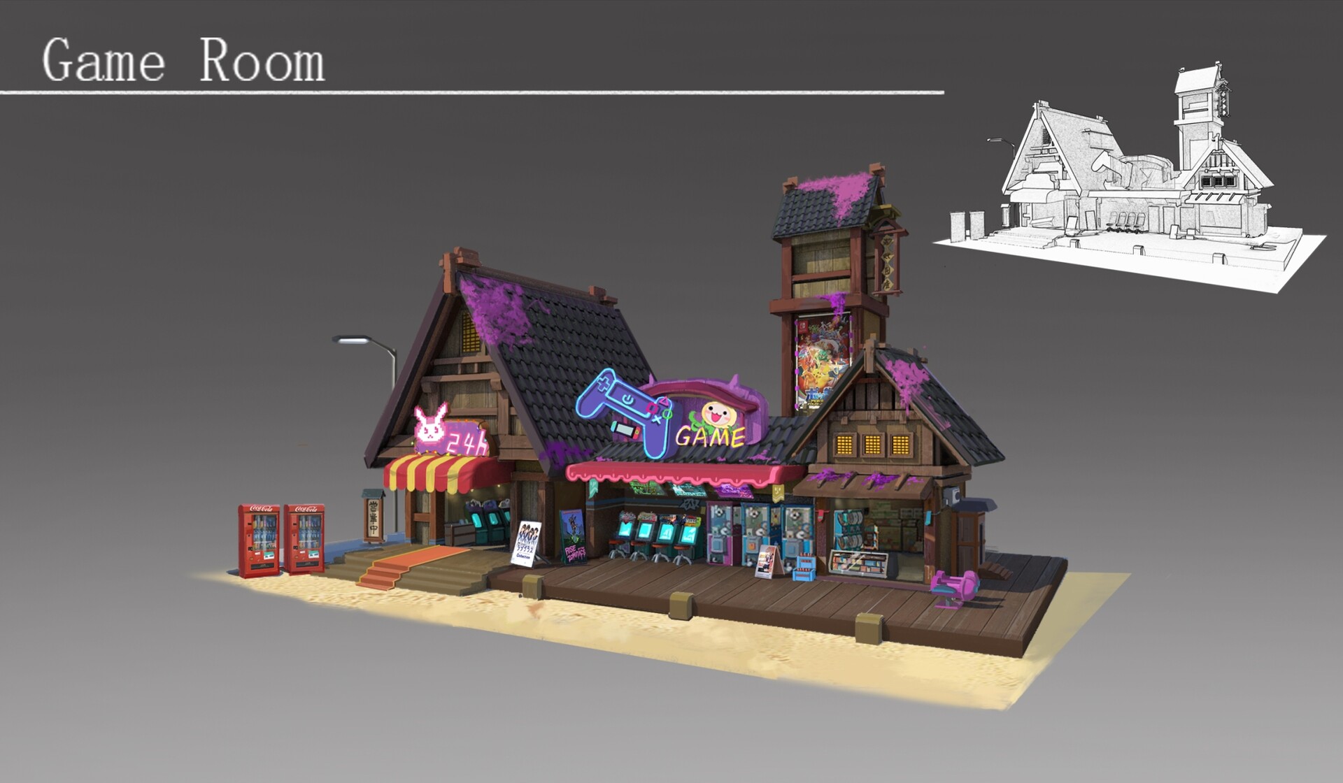 ArtStation - Game Room