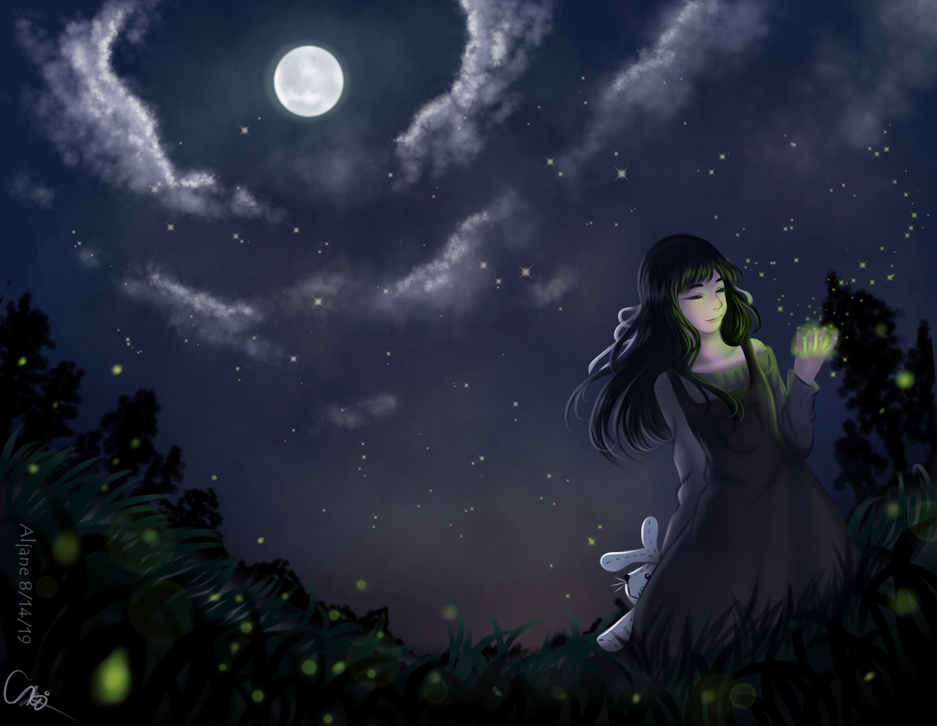 ArtStation - Enchanting Night