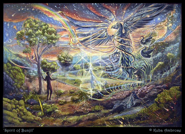 ArtStation - 'Spirit of Bunjil'