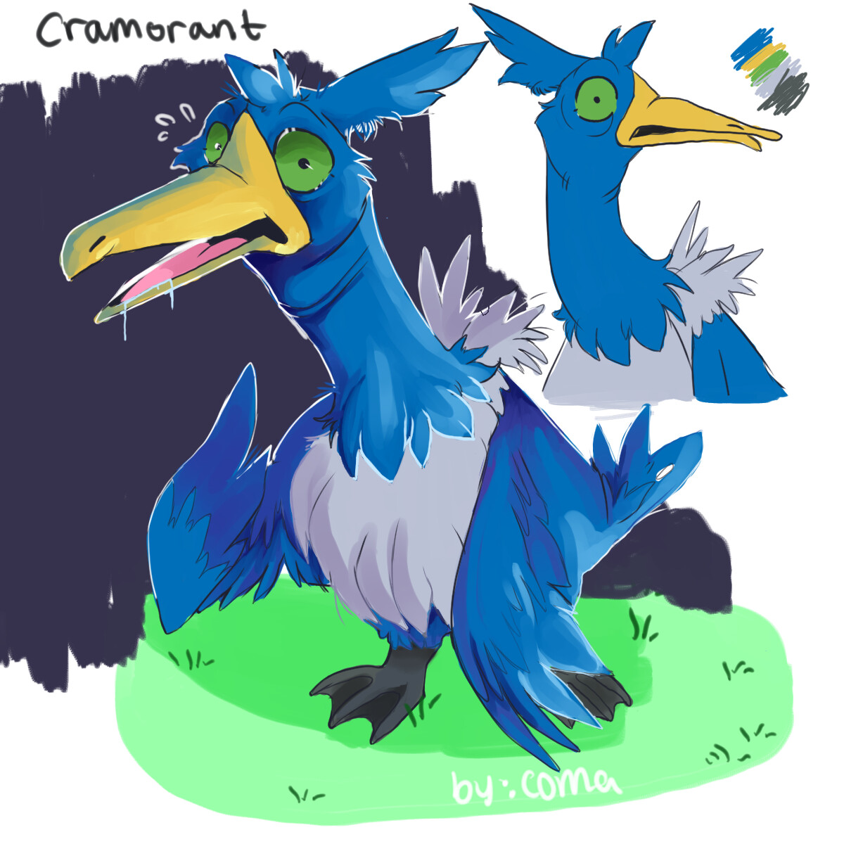 ArtStation - Cramorant, Anna Bassett