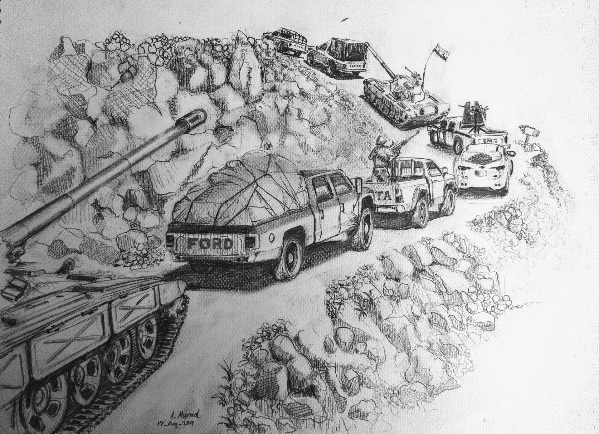 ArtStation - To the battle field.