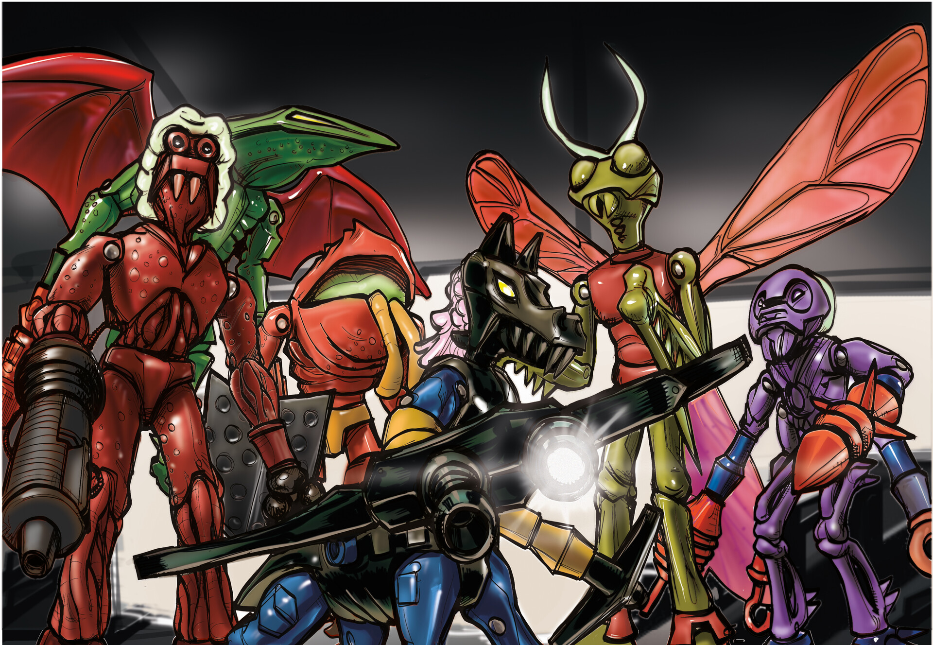 ArtStation - The Aliengers