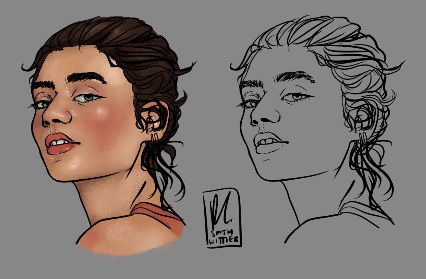 ArtStation - Skin study