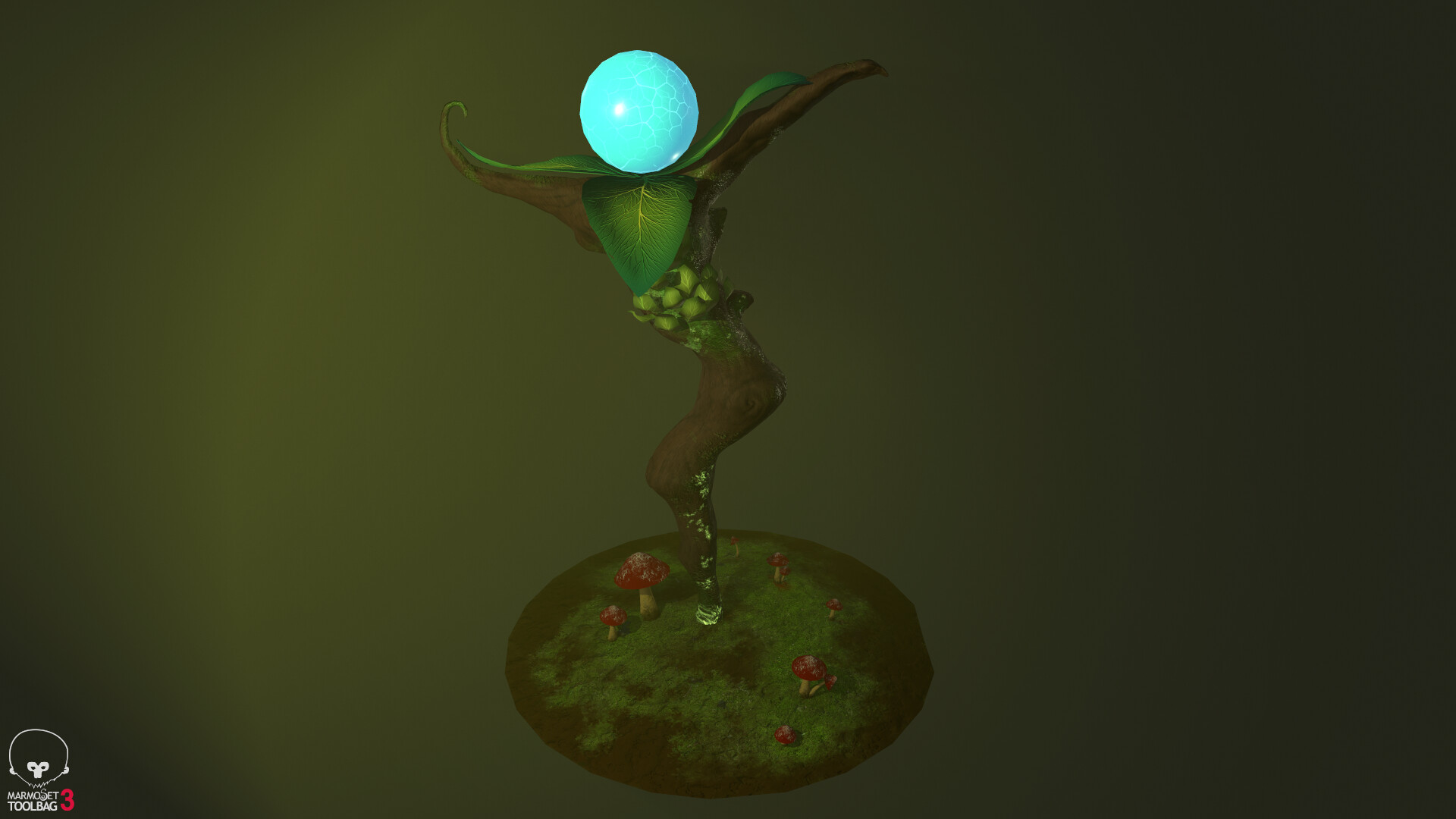 ArtStation - Druidic Staff