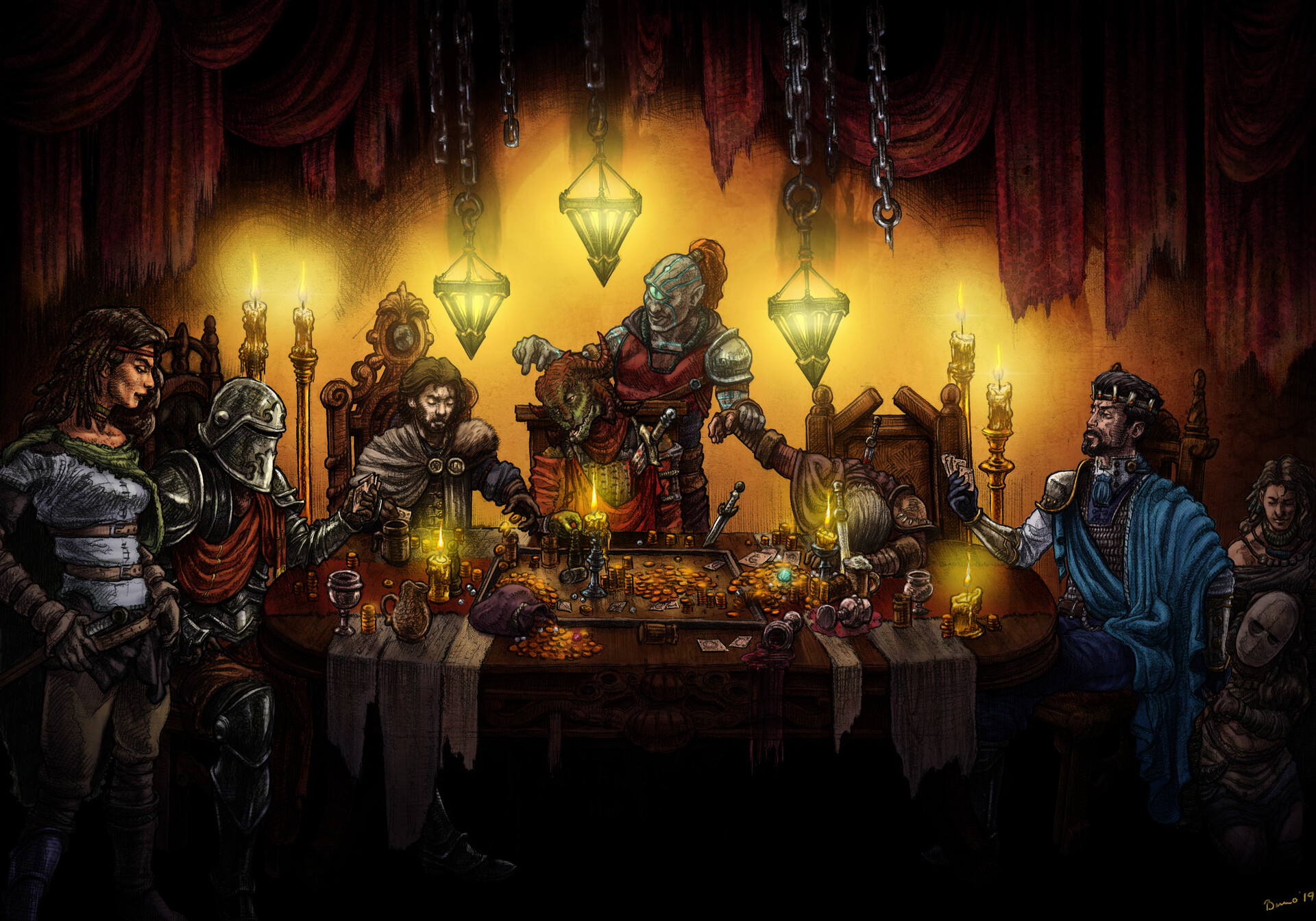 Bruno Rođak - Fantasy RPG Poker