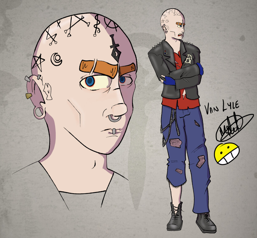 ArtStation - VtM Van Lyle