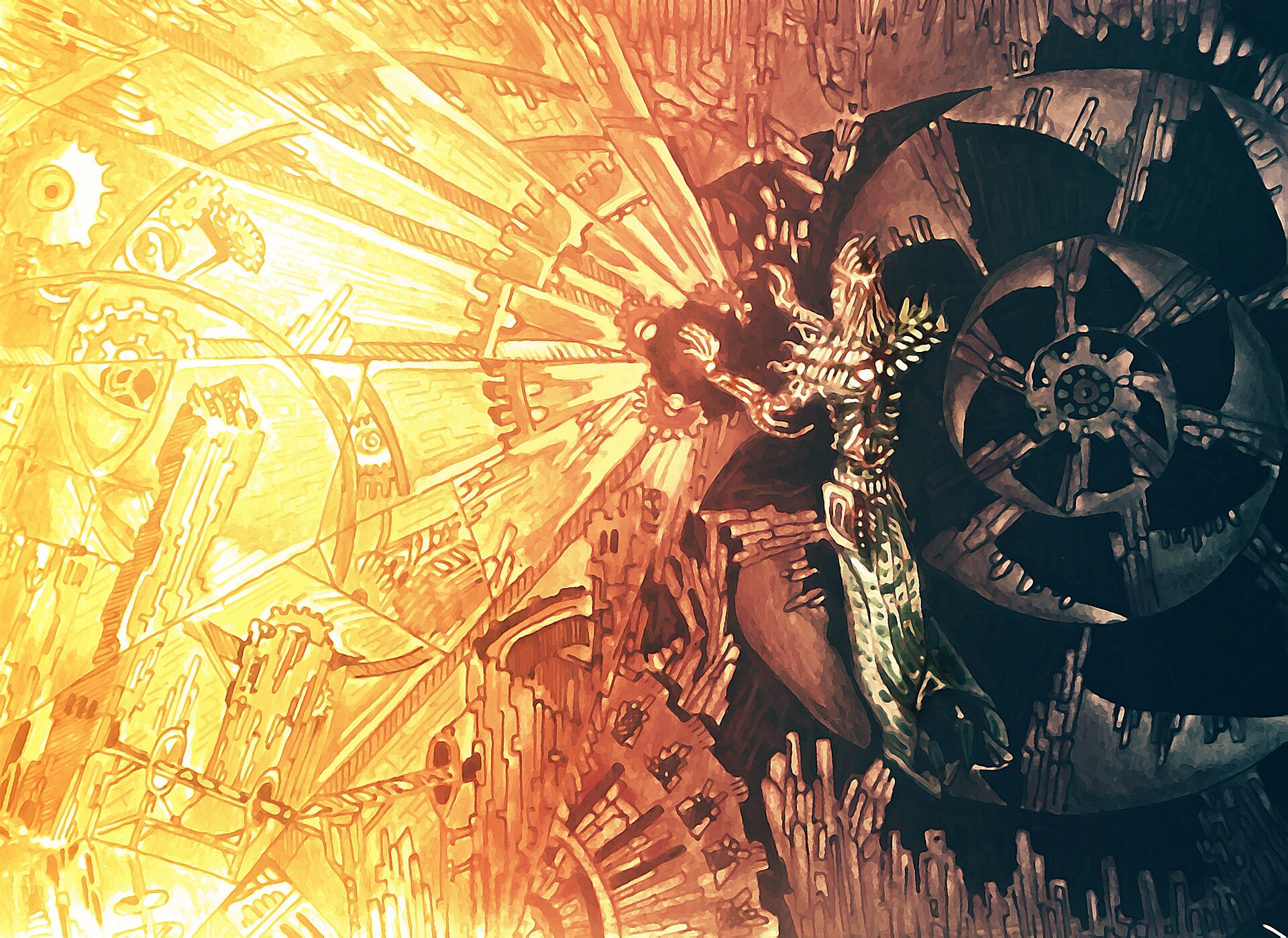 Pavel Shipilin - Sotha Sil creates Clockwork City