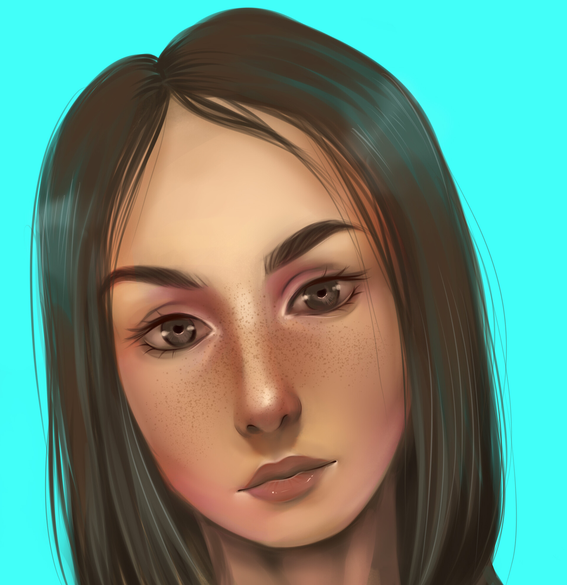ArtStation - girl sketch