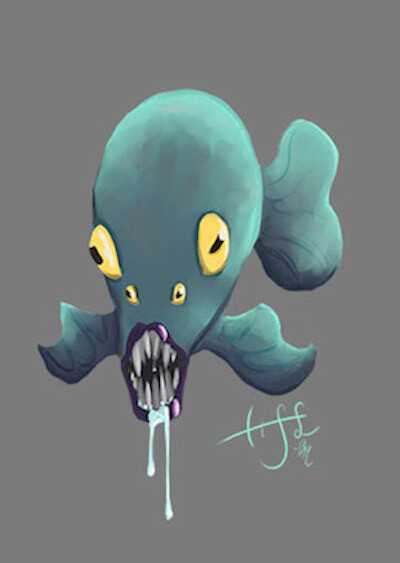 ArtStation - Scary Fisch