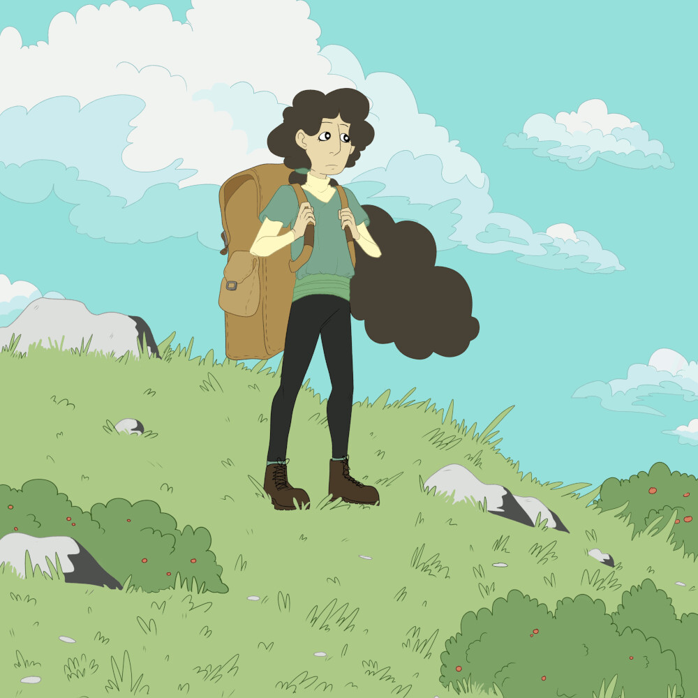 ArtStation - 2D standing animation