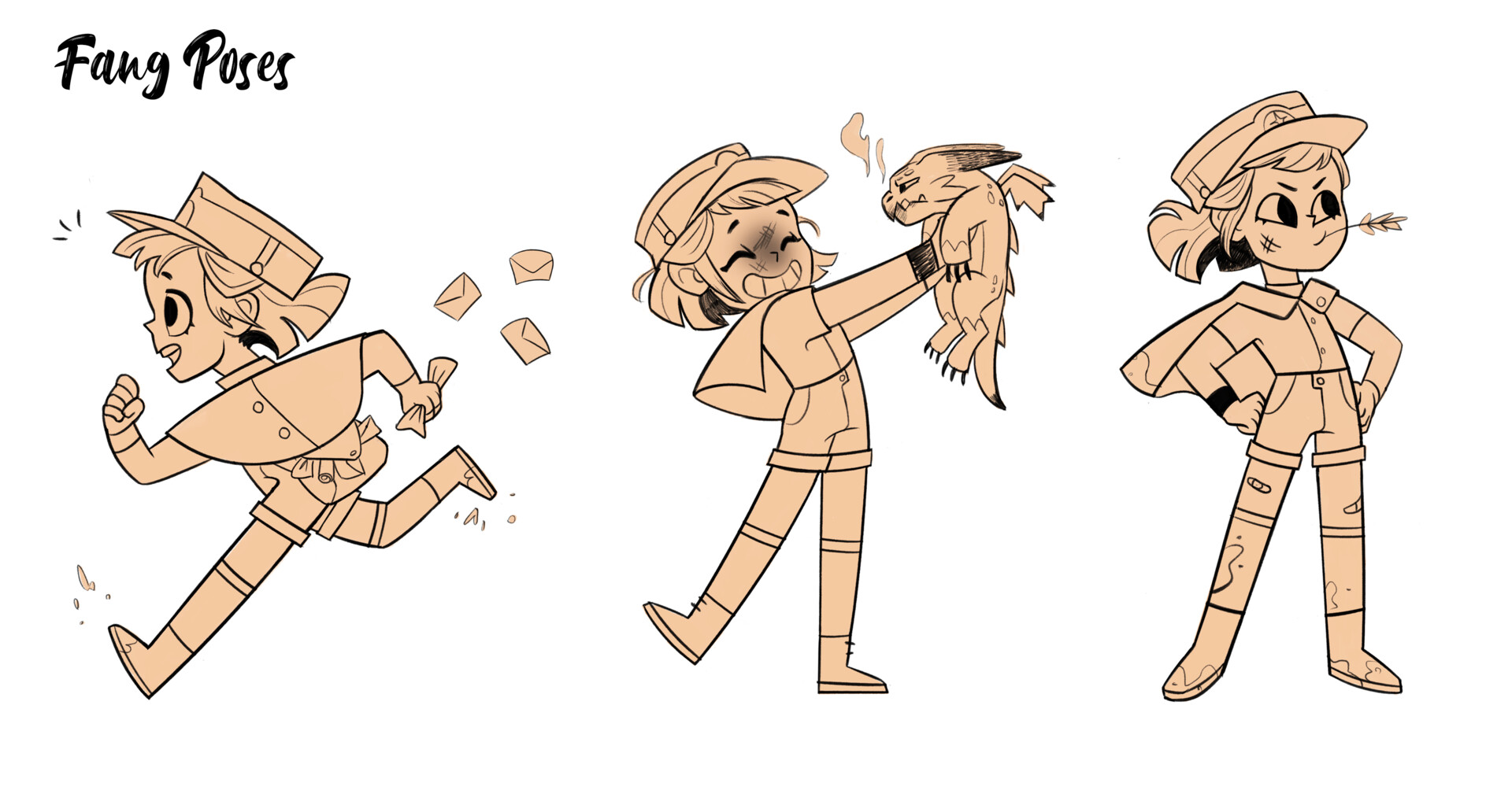 ArtStation - Character Sketches - Fang