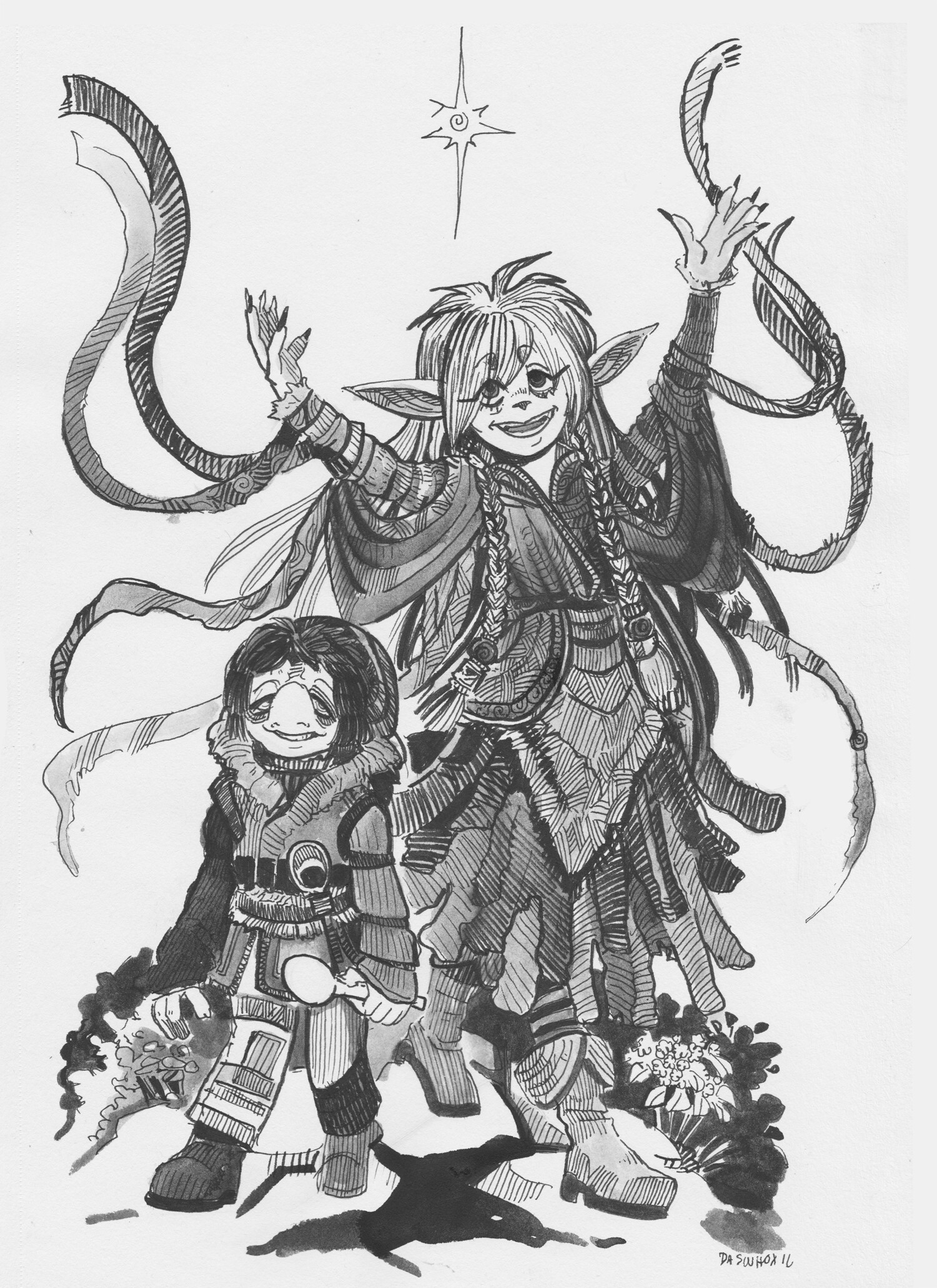 ArtStation - fanart - Dark crystal