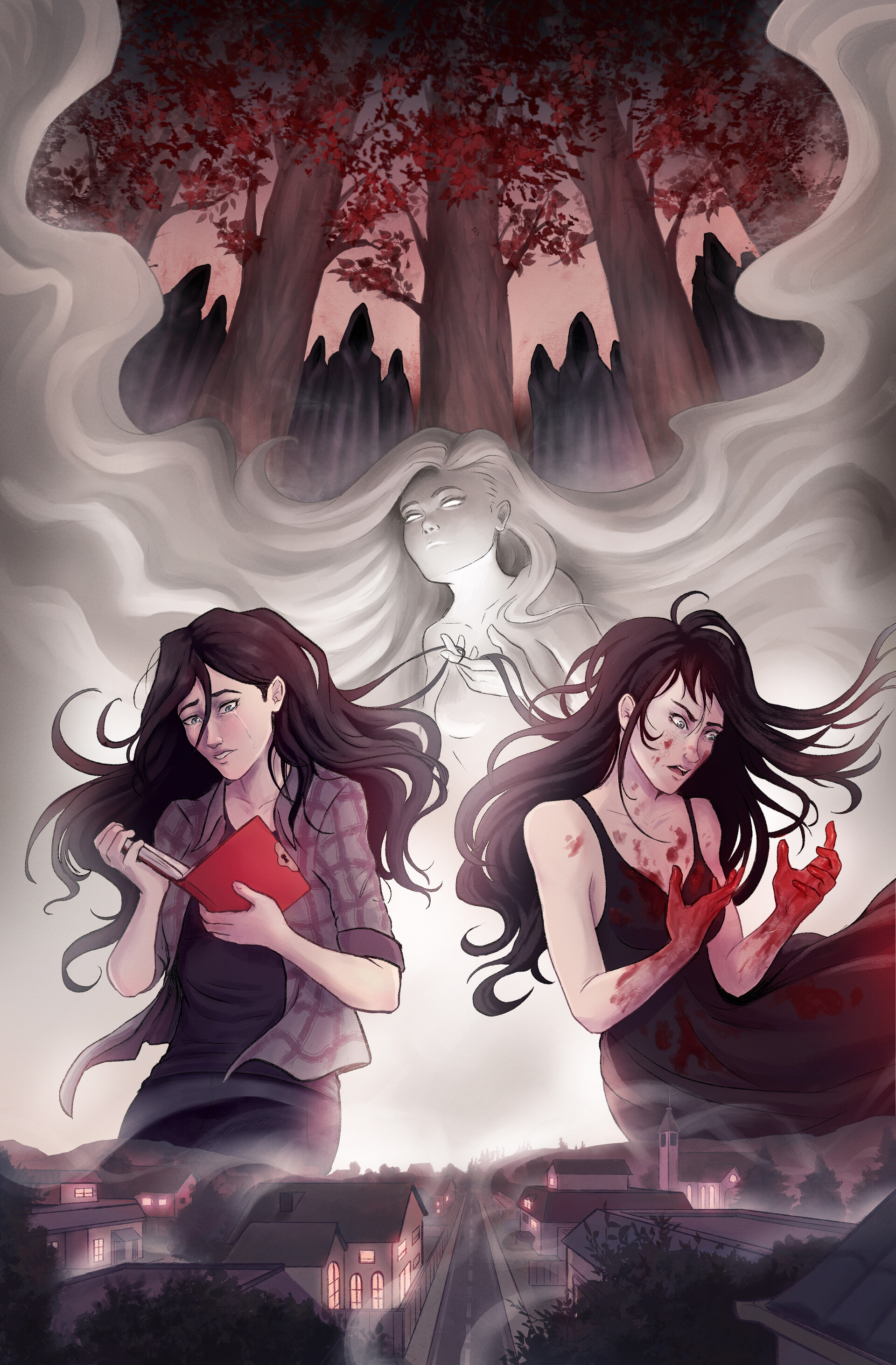 ArtStation - Duality book cover