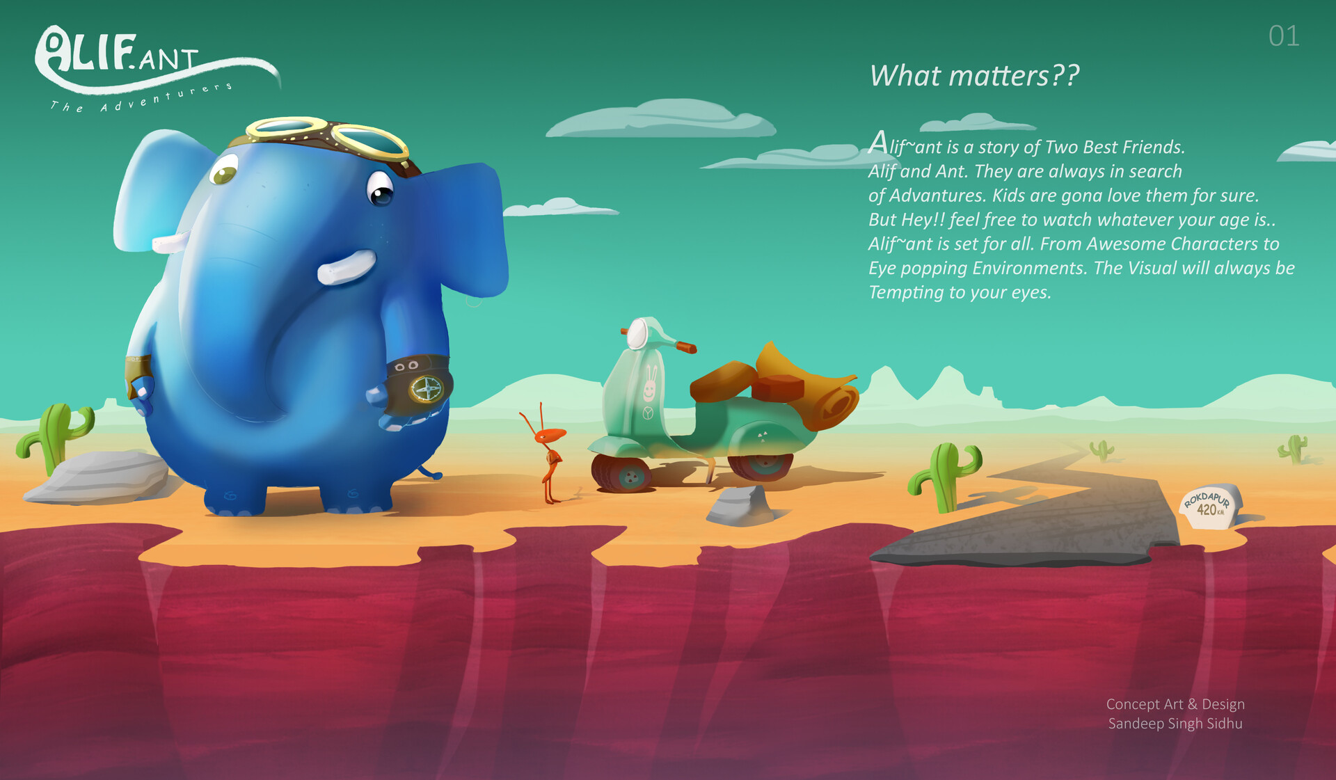 ArtStation - ALifant (Personal Project)