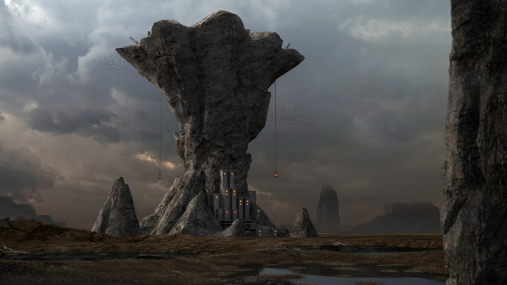 ArtStation - Goblet Fort