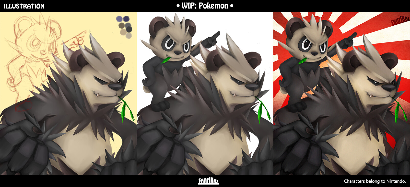 pangoro 2d sprite