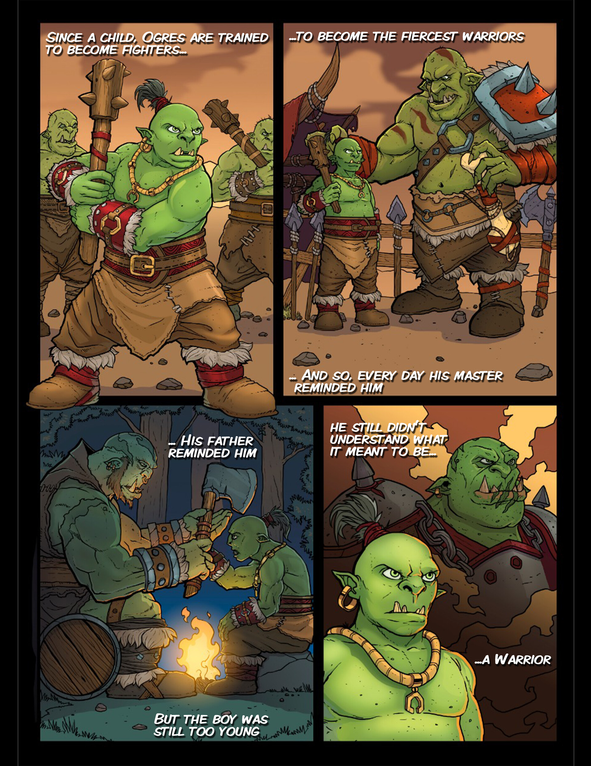 ArtStation - Uokan Comic Chapter 1