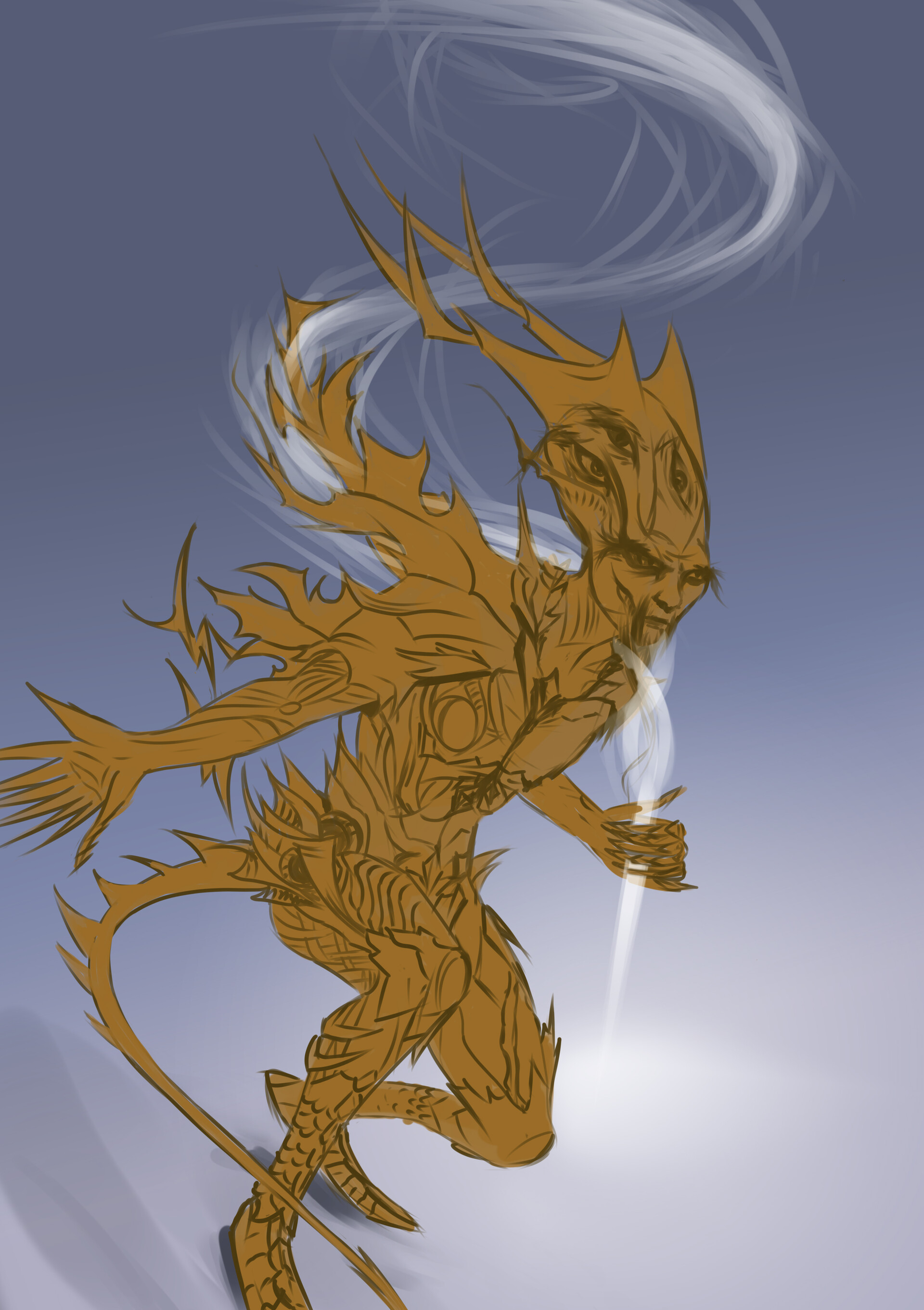 @emmagucci_Art - Longing for another win (+process steps)