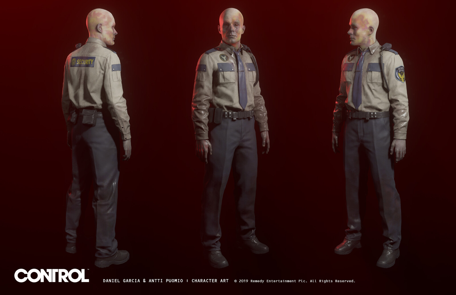 Daniel Garcia - Control - Guards and Costume