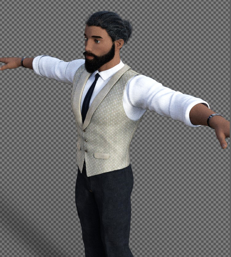 ArtStation - Jon the Investor 3D Character for game