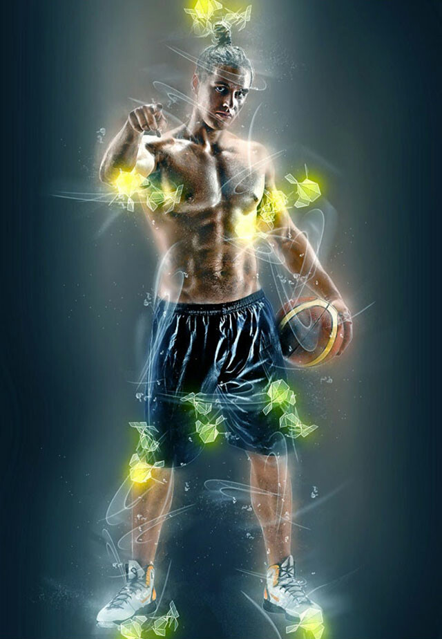 ArtStation - Energy of Crystals Photoshop Action