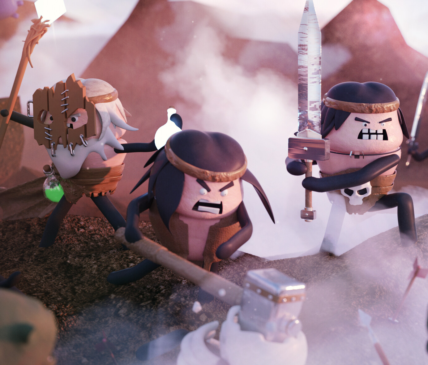 fabio taurisano - Little Barbarian scene