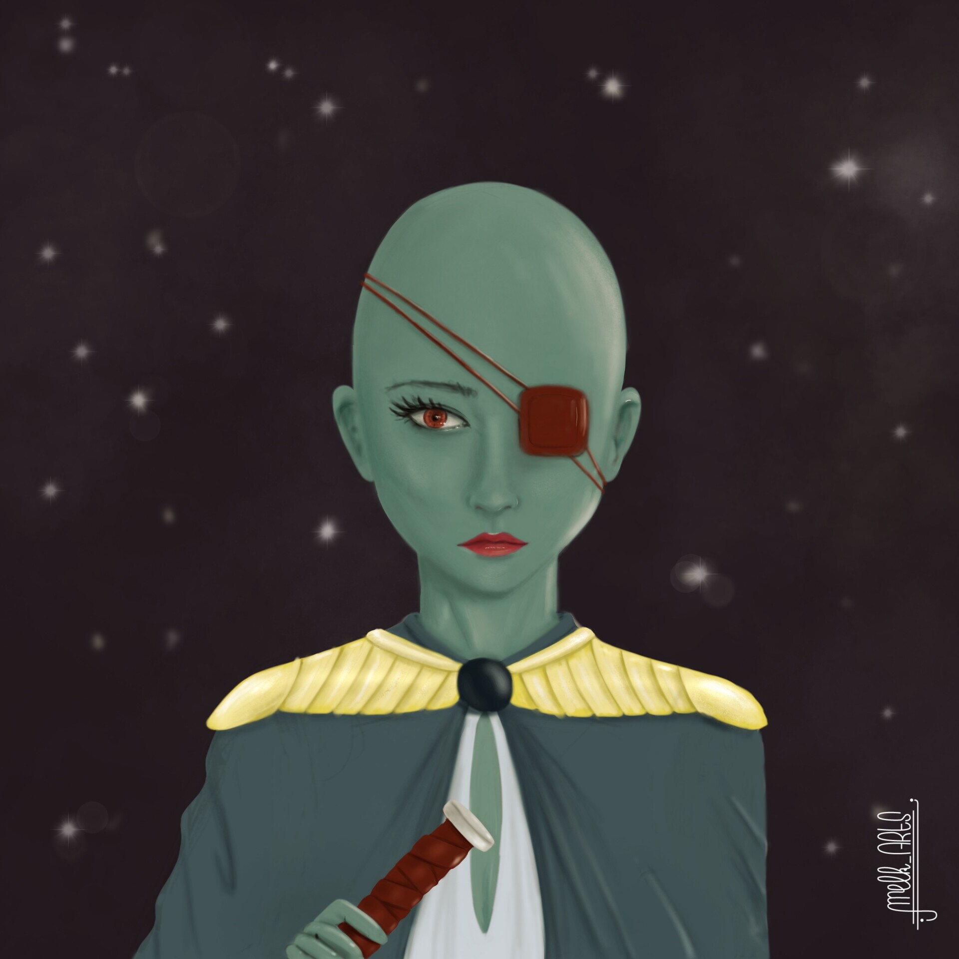 ArtStation - Space Warrior