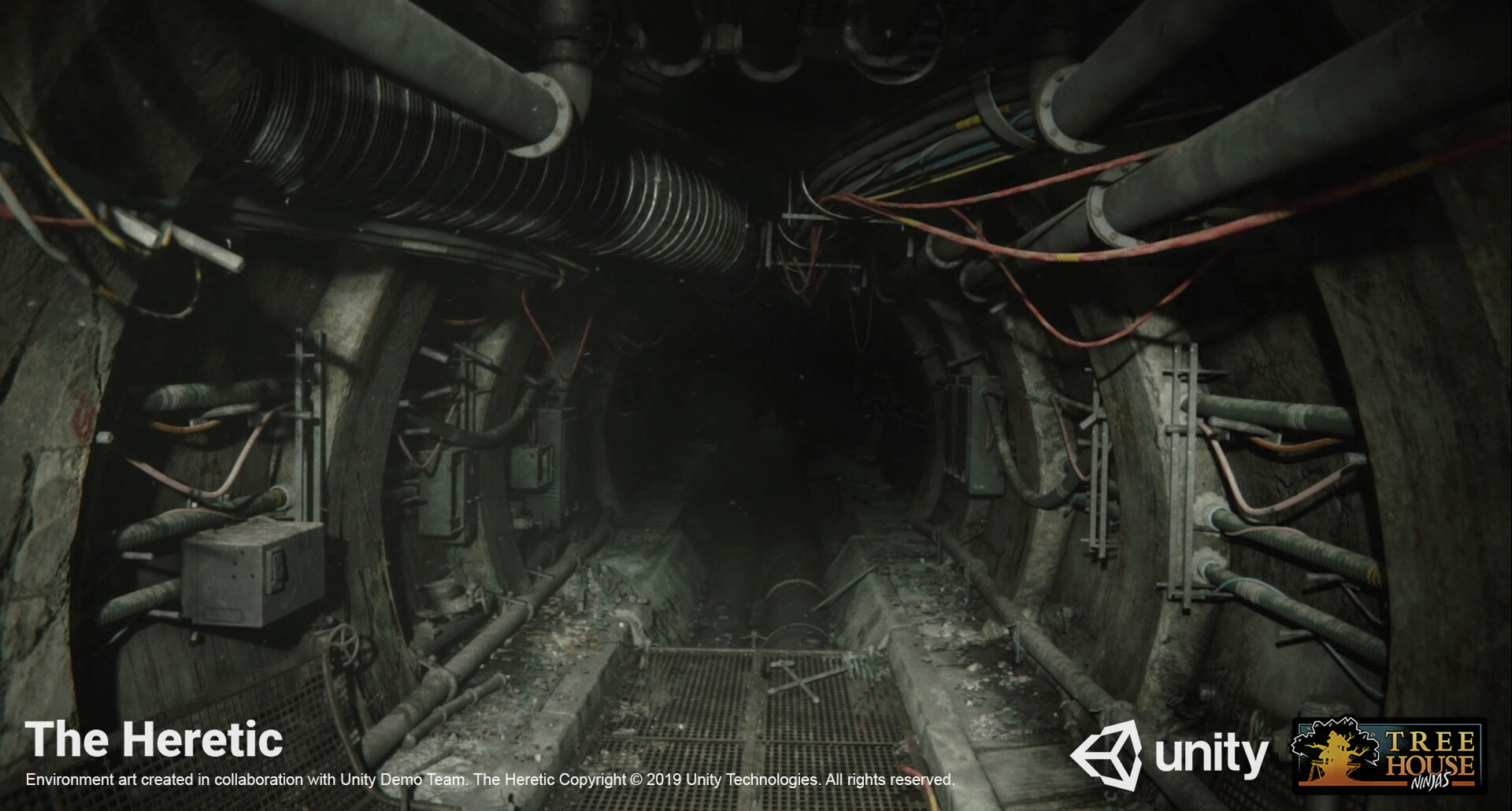 Treehouse Ninjas - The Heretic - Basement Environment Art