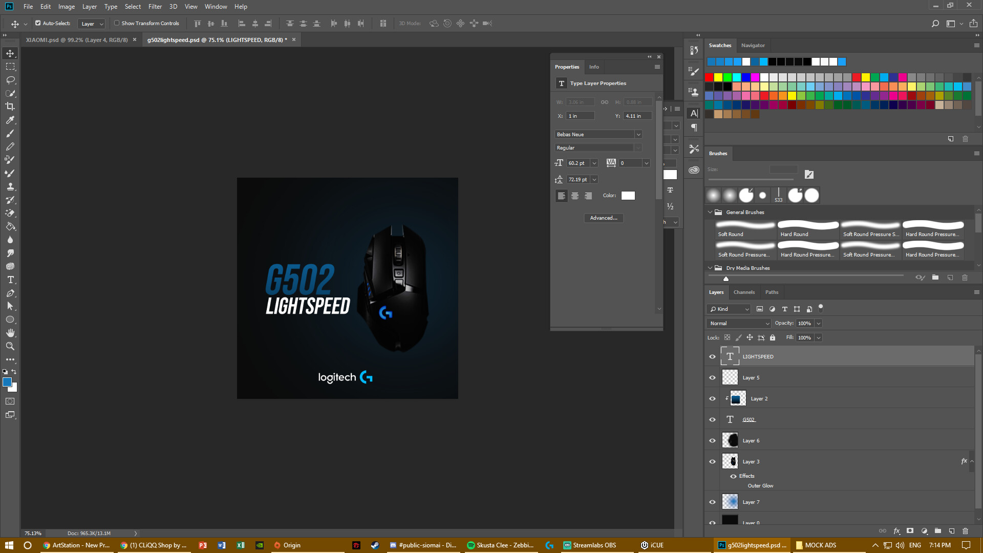 ArtStation - G502 LIGHTSPEED