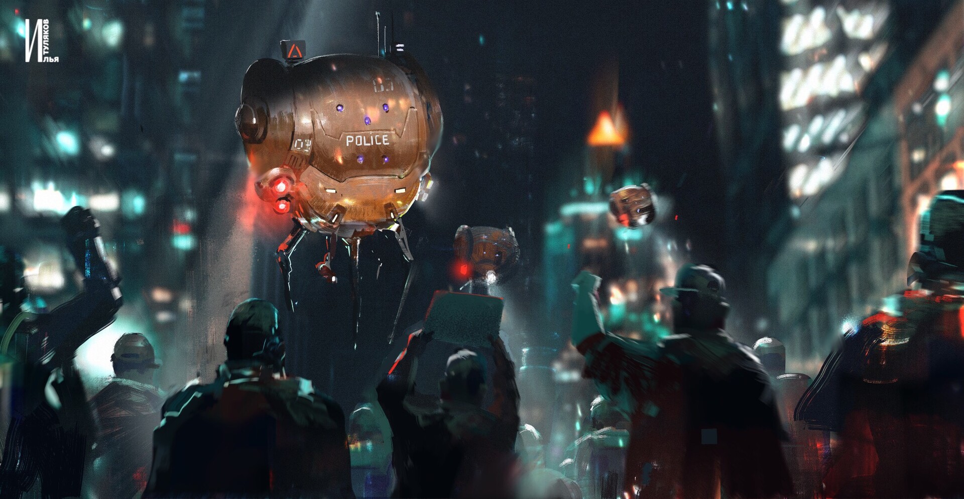 ArtStation - Sci-fi Filmic keyframe v2