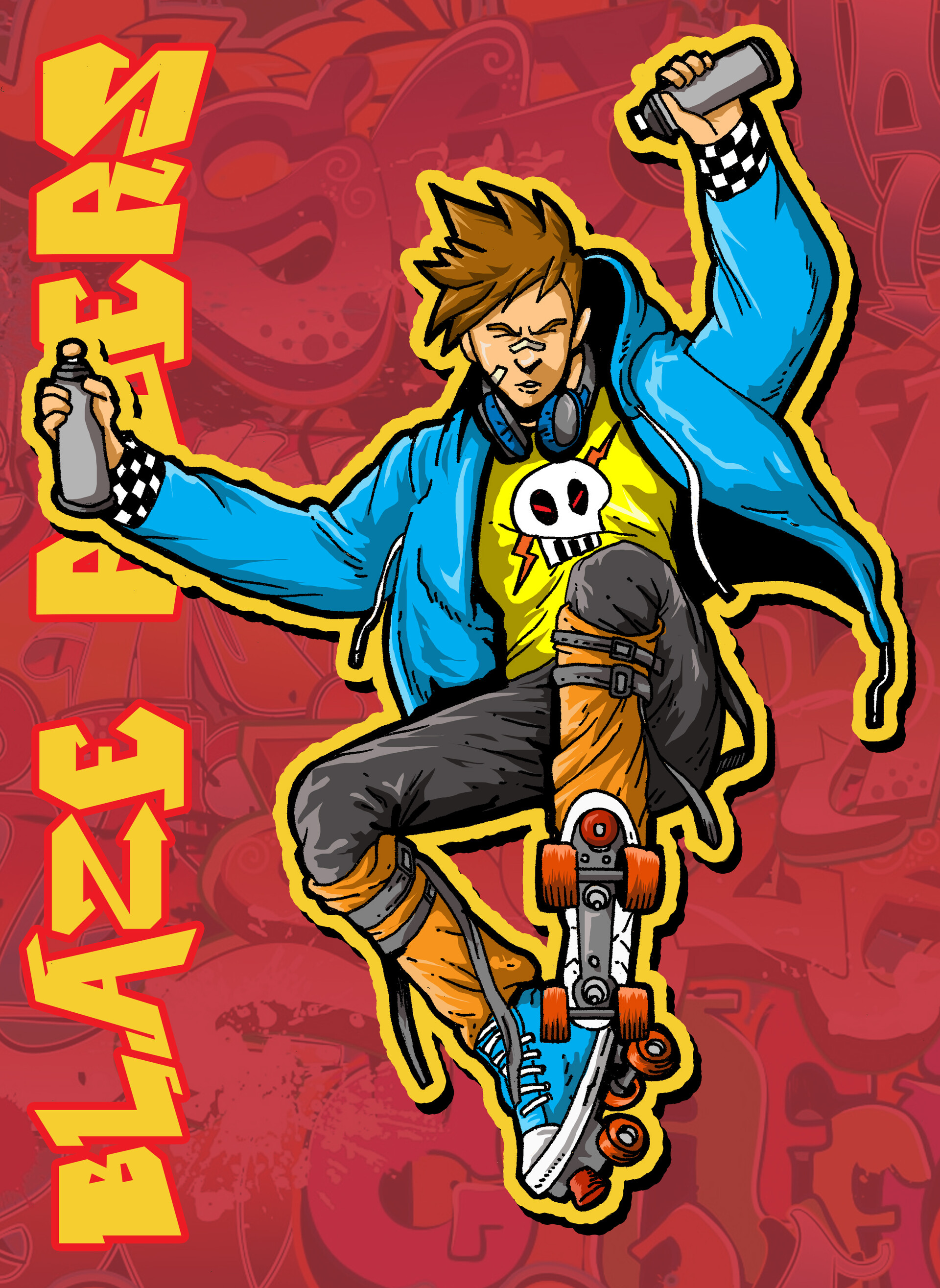 ArtStation - Blaze Riders - Red