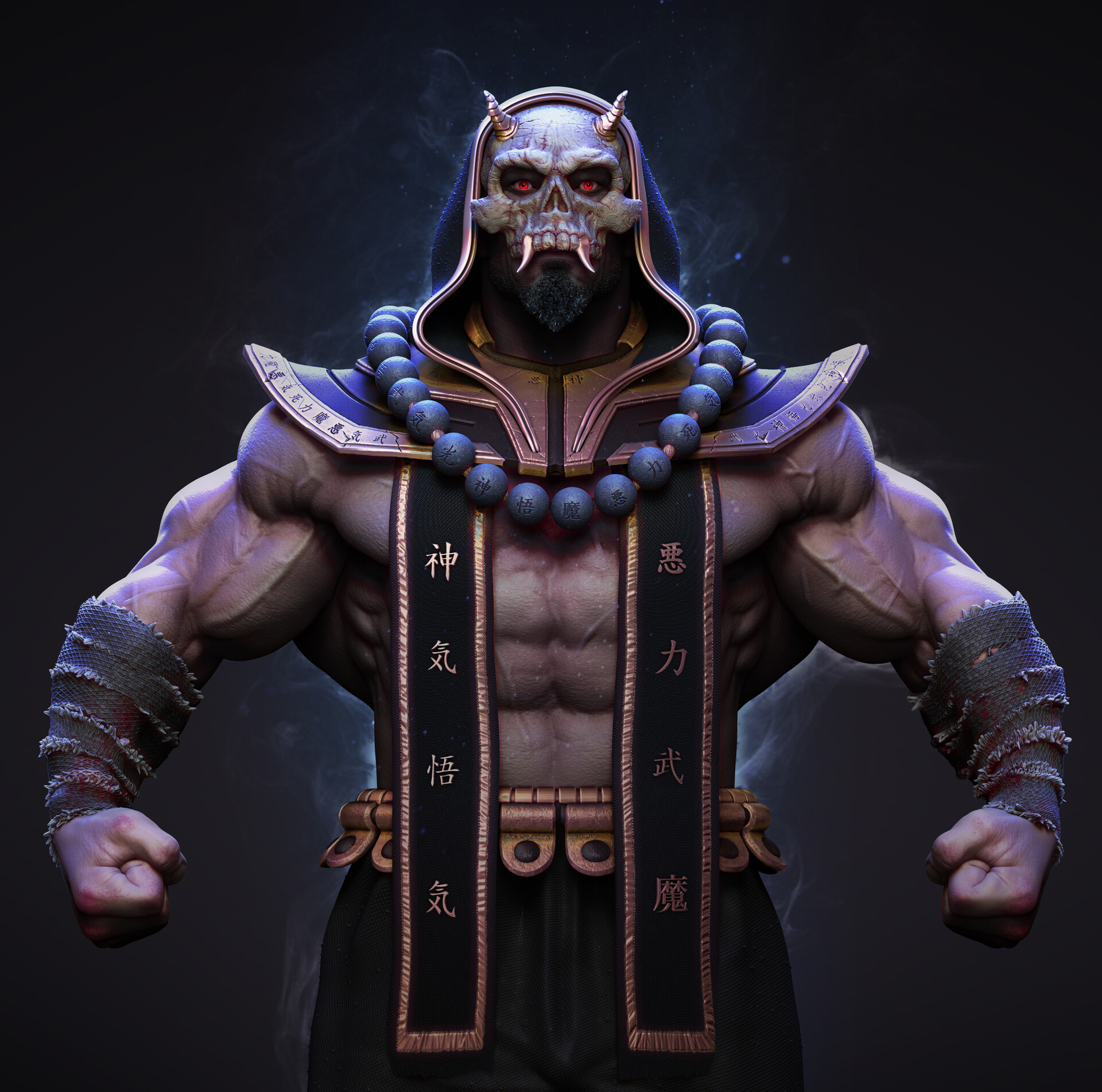 ArtStation - Oni Warrior