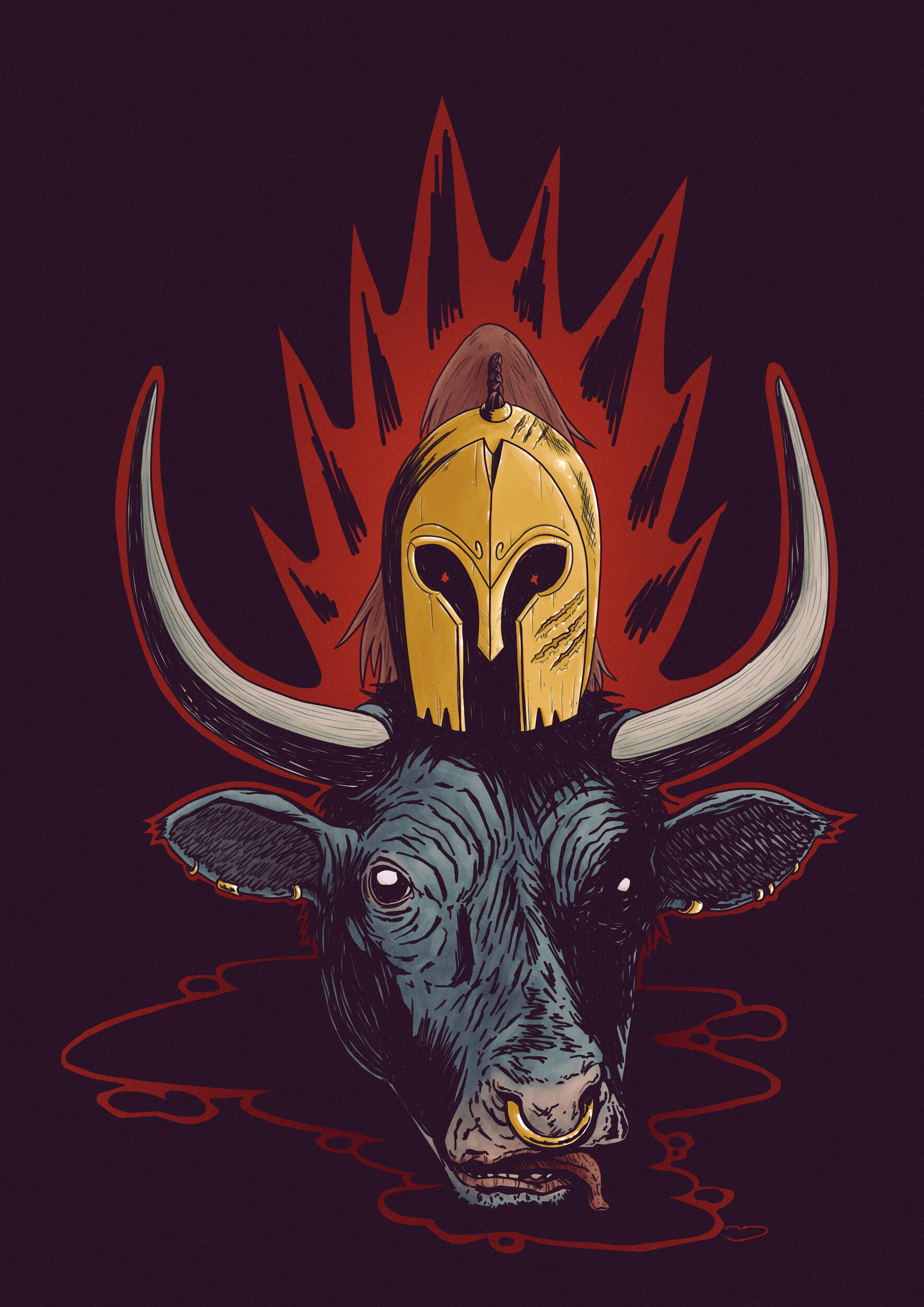 ArtStation - Hero vs Beast