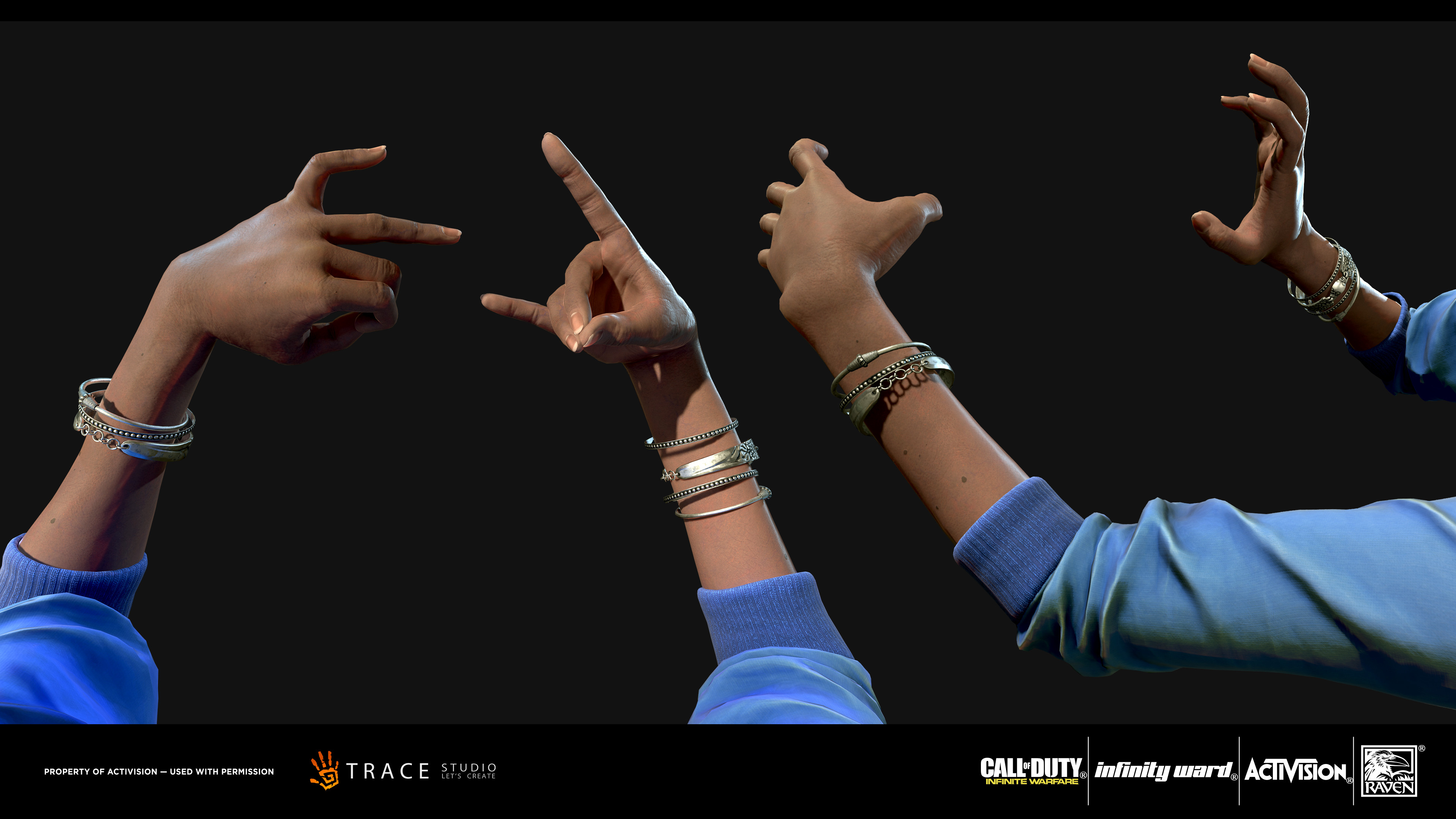 TRACE studio - In-game assets for Call of Duty: Infinite Warfare