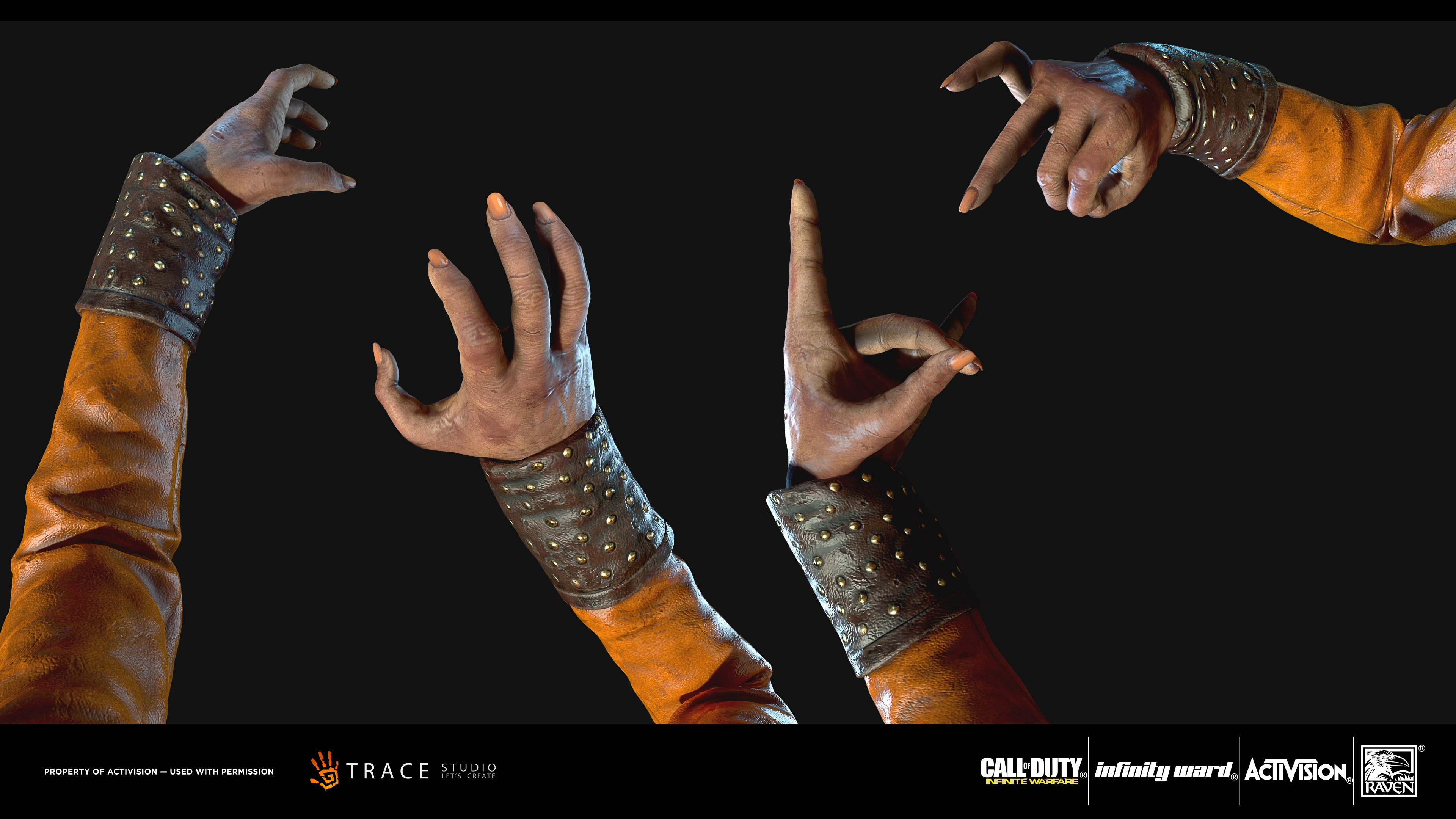 TRACE studio - In-game assets for Call of Duty: Infinite Warfare