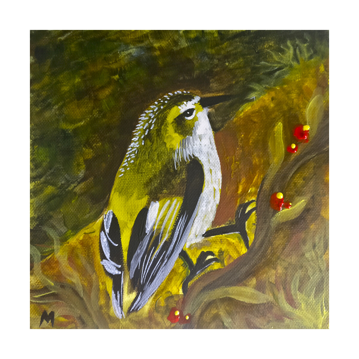 ArtStation - Autumn bird