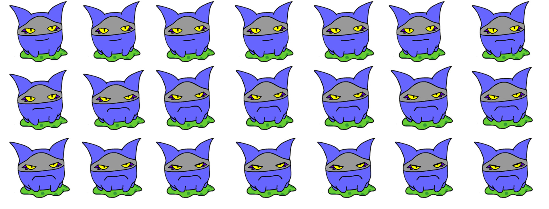 ArtStation - Unslyths of The Dead - Sprite Sheets