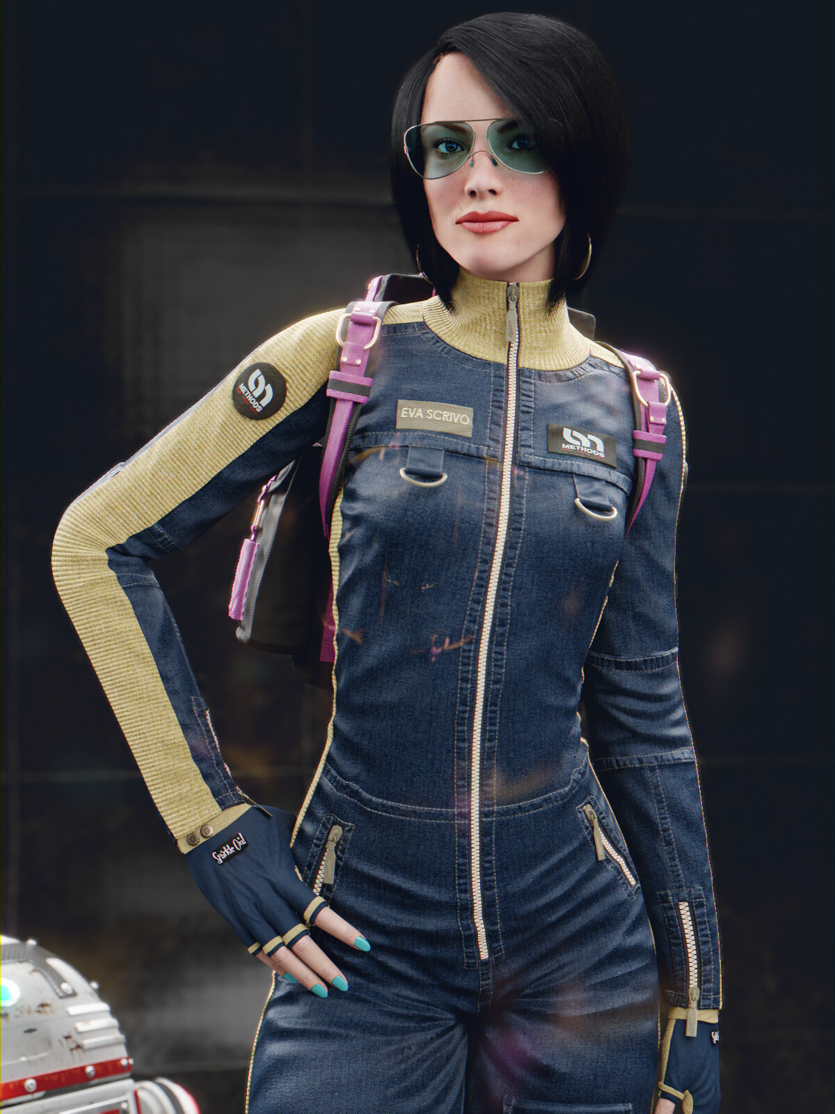 ArtStation - Racer Girly Concept