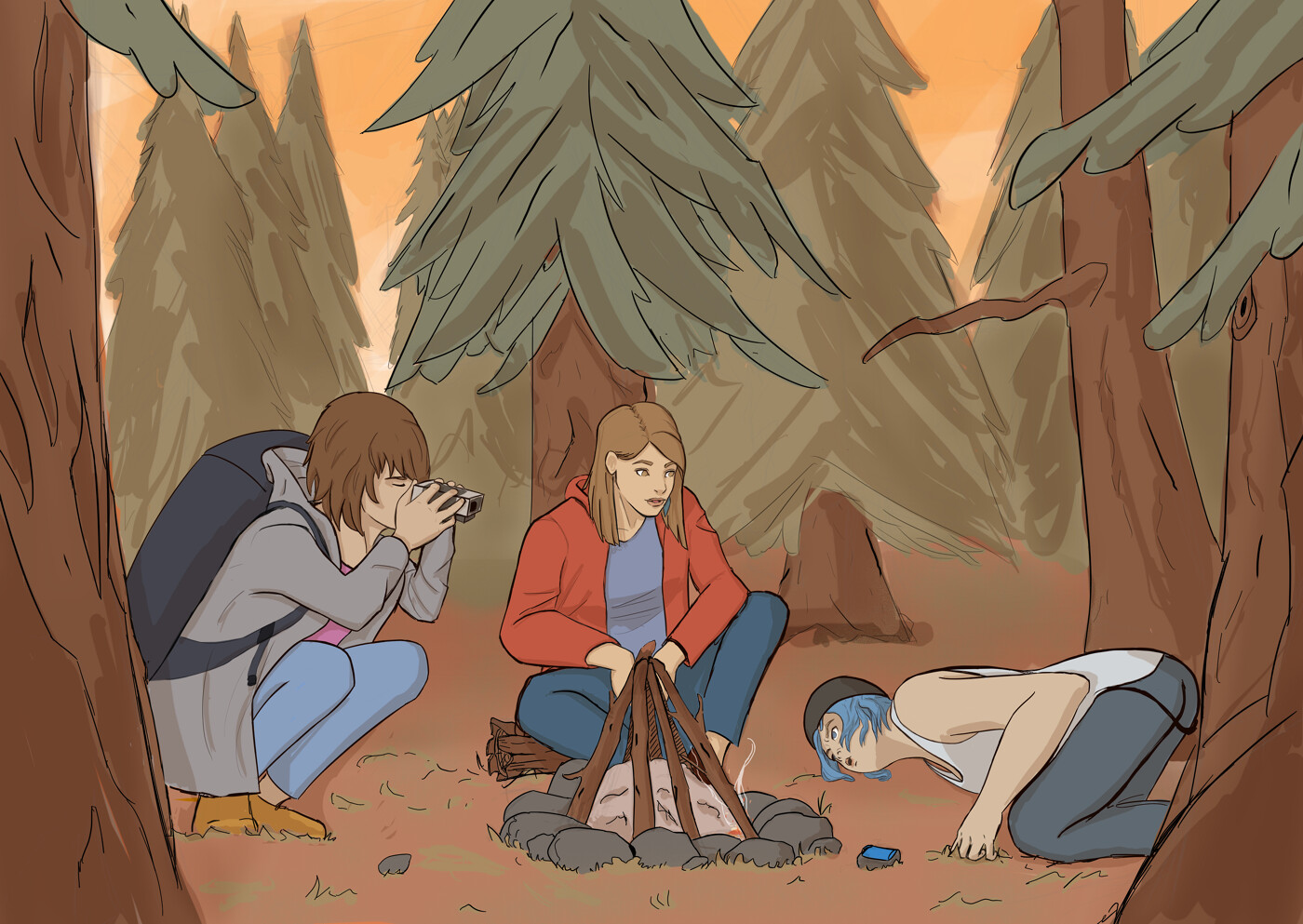 ArtStation - Camping Trip
