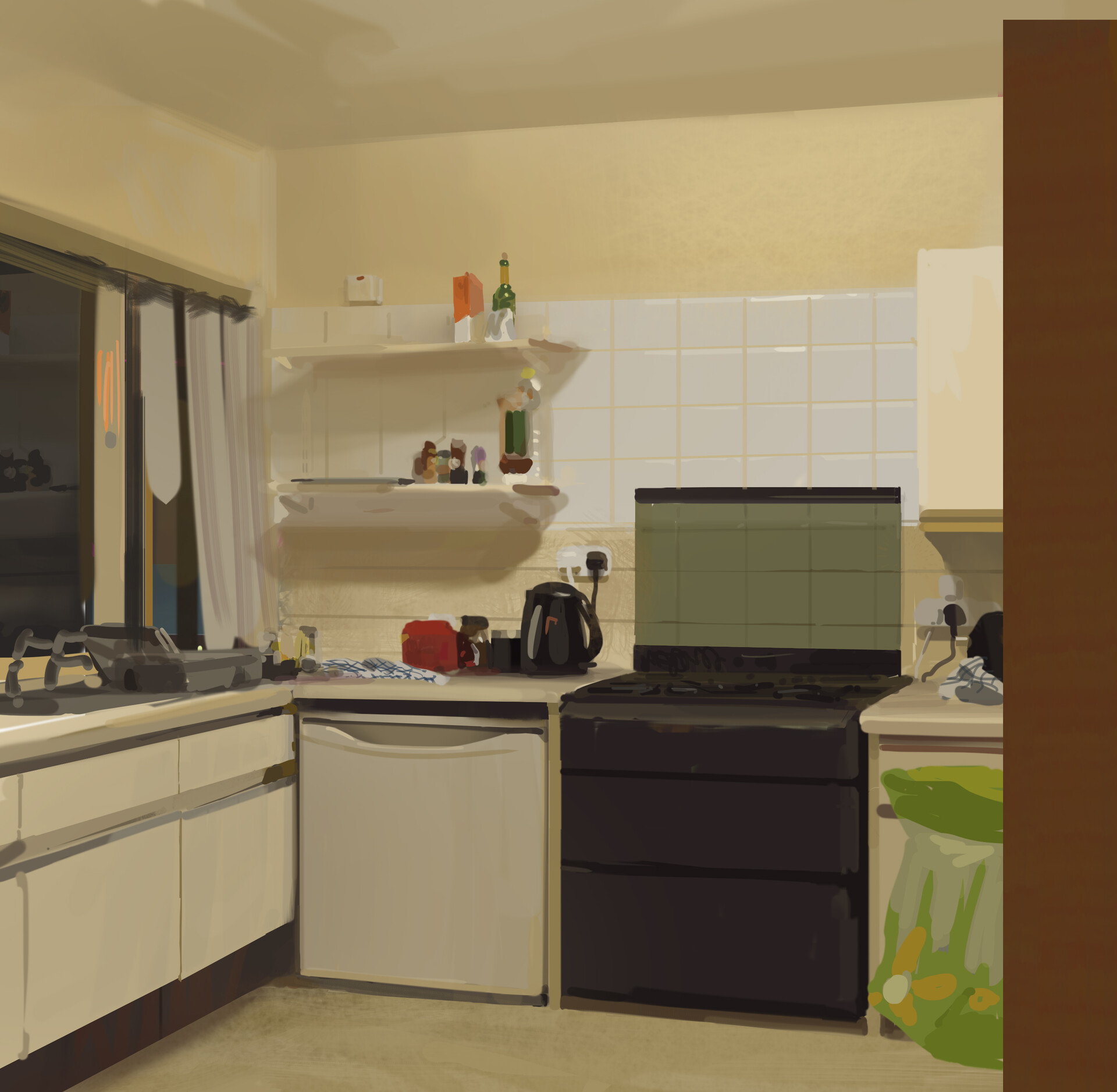 ArtStation - Kitchen 2