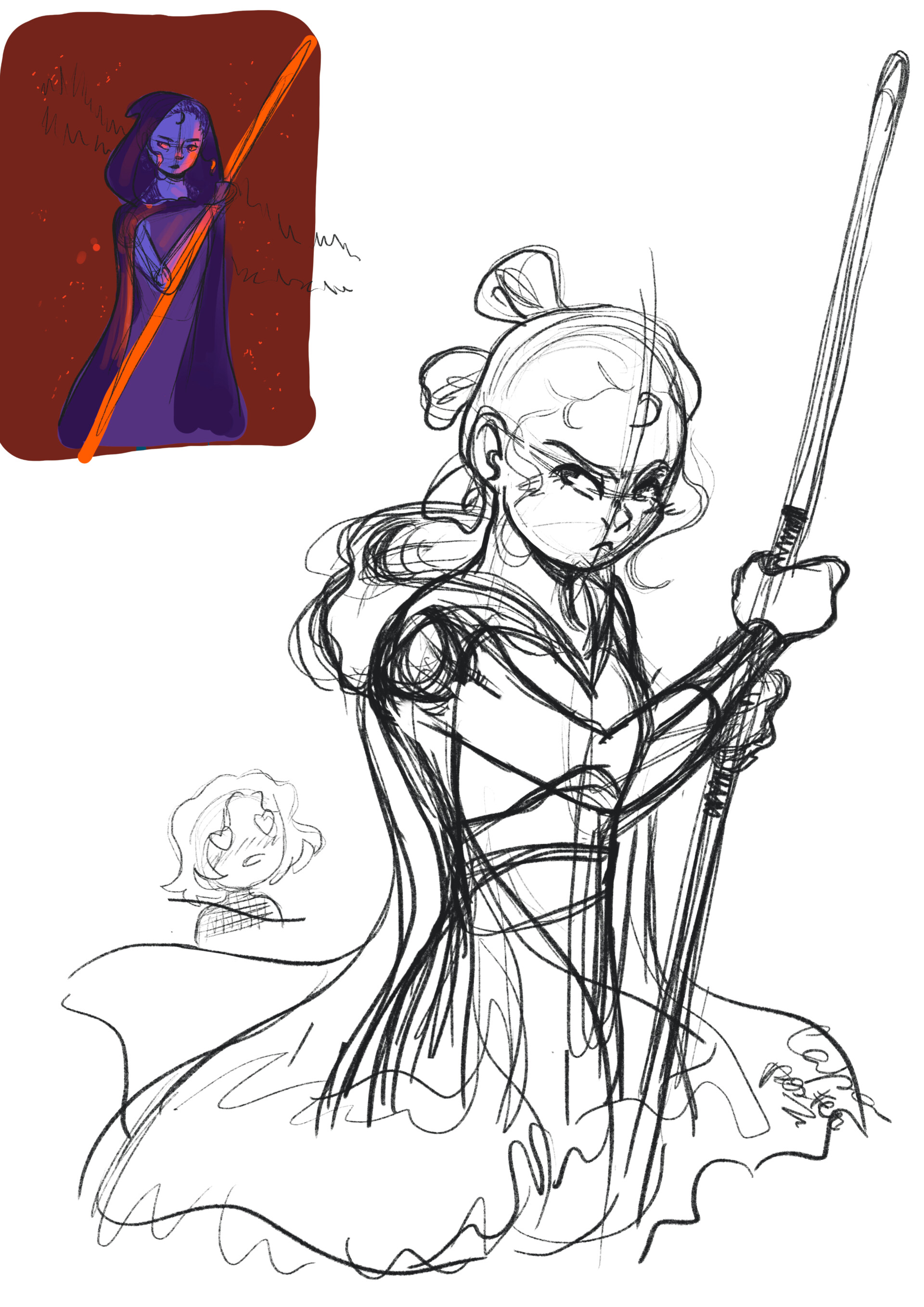 Mariana Queiroz - Dark Rey Fanart