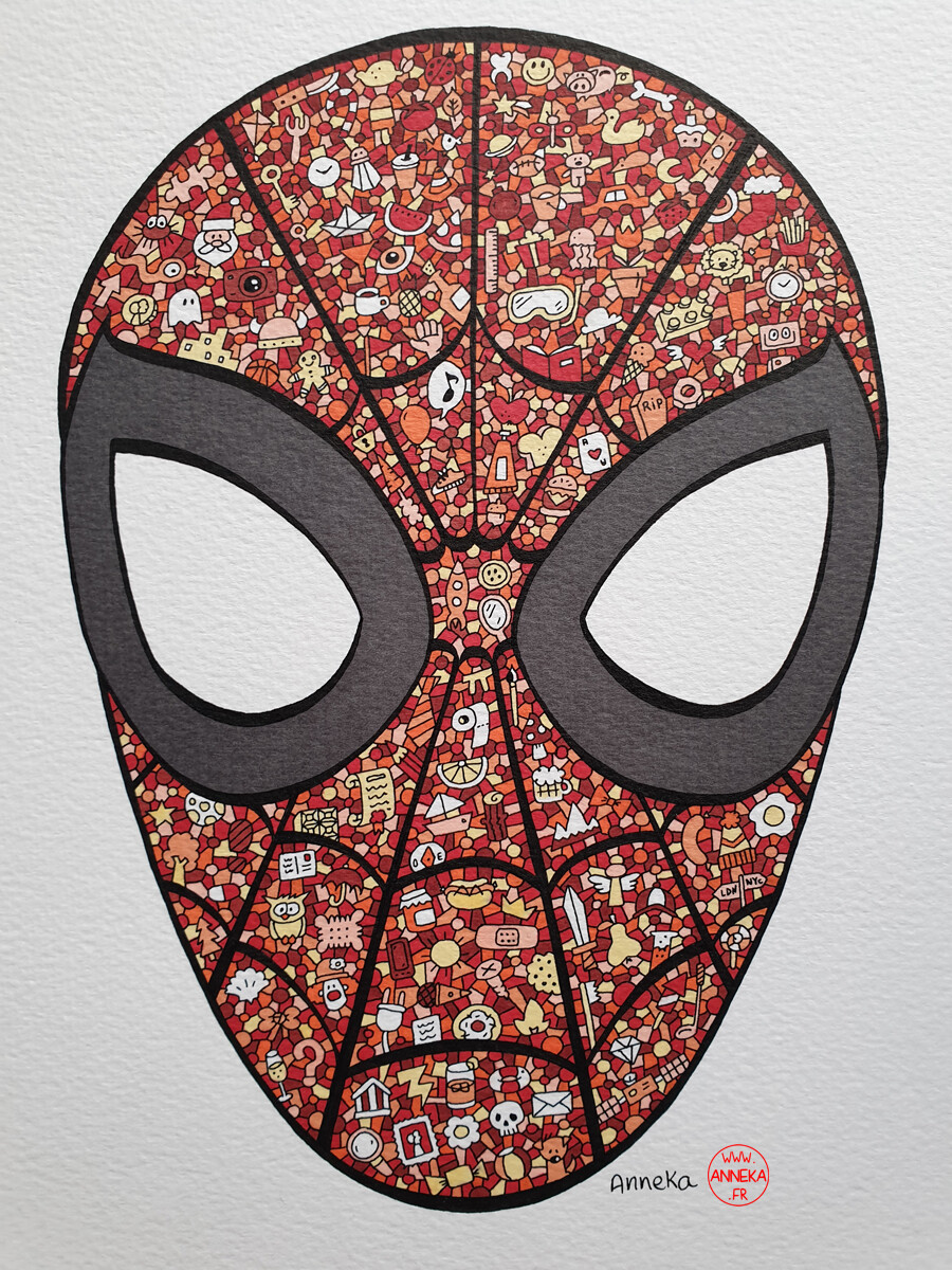 ArtStation - Spiderman head
