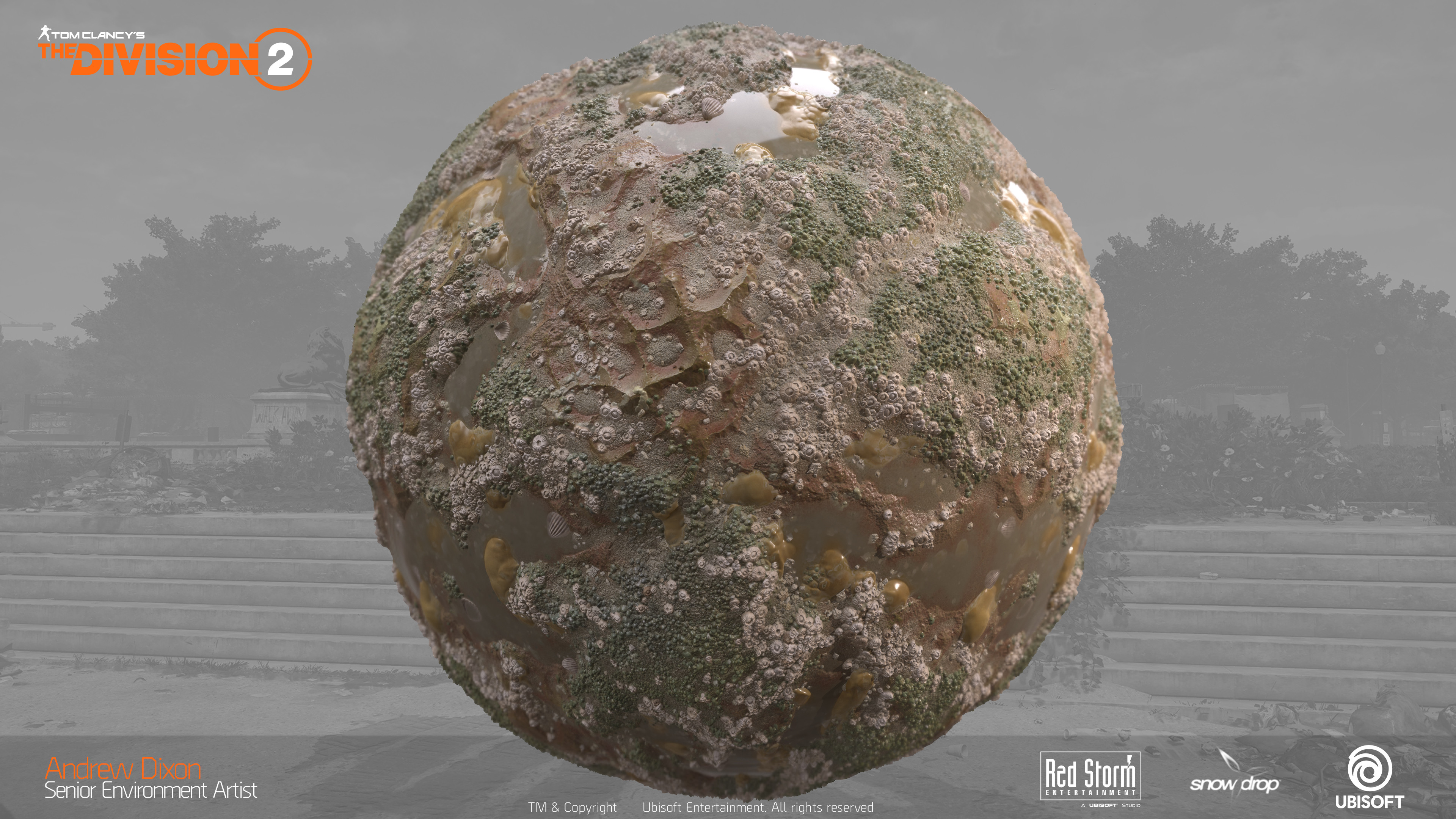 Andrew Dixon - The Division 2 - Coral Ground Material