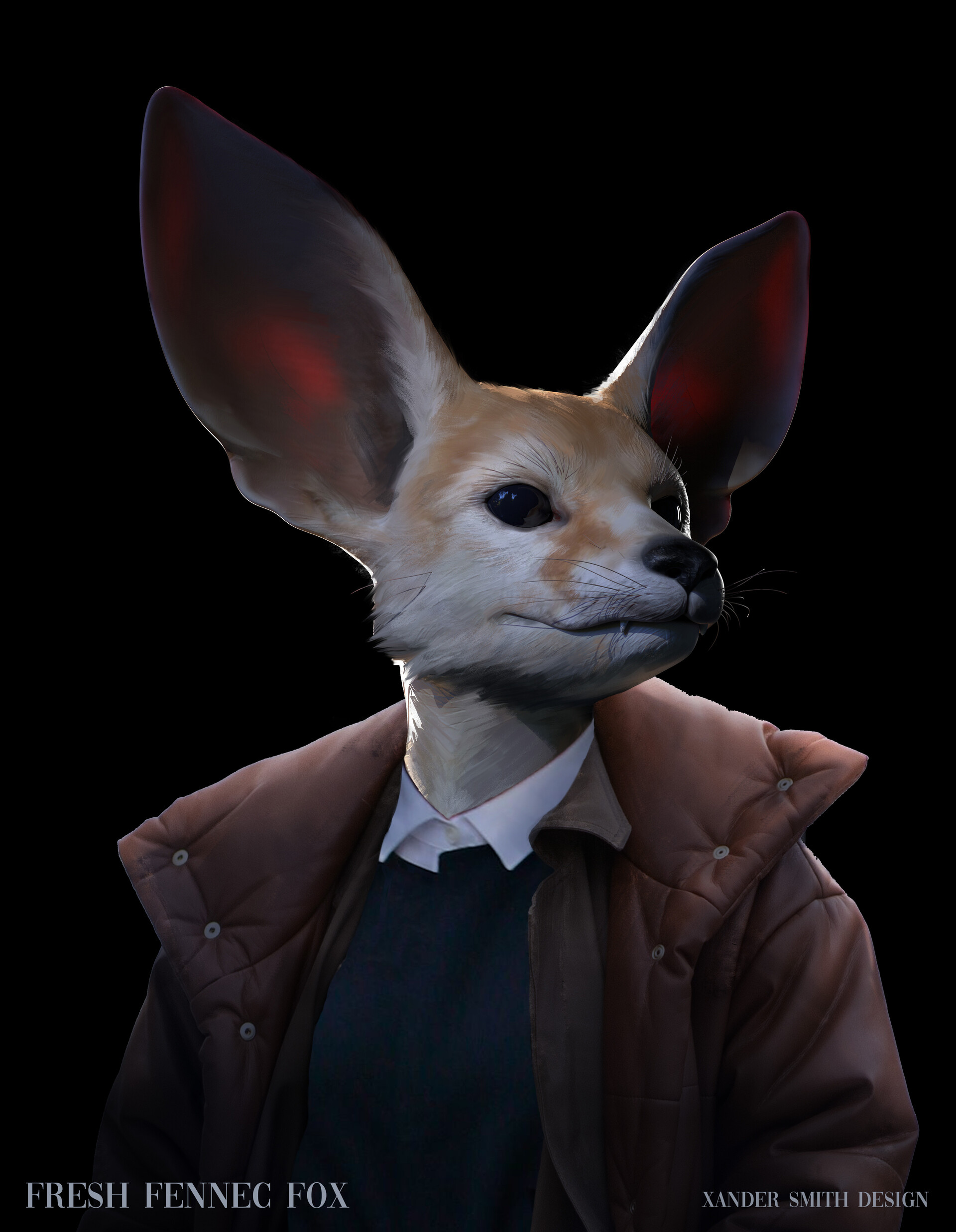 Xander Smith - Fresh Fennec Fox -- #SculptItYourself Challenge