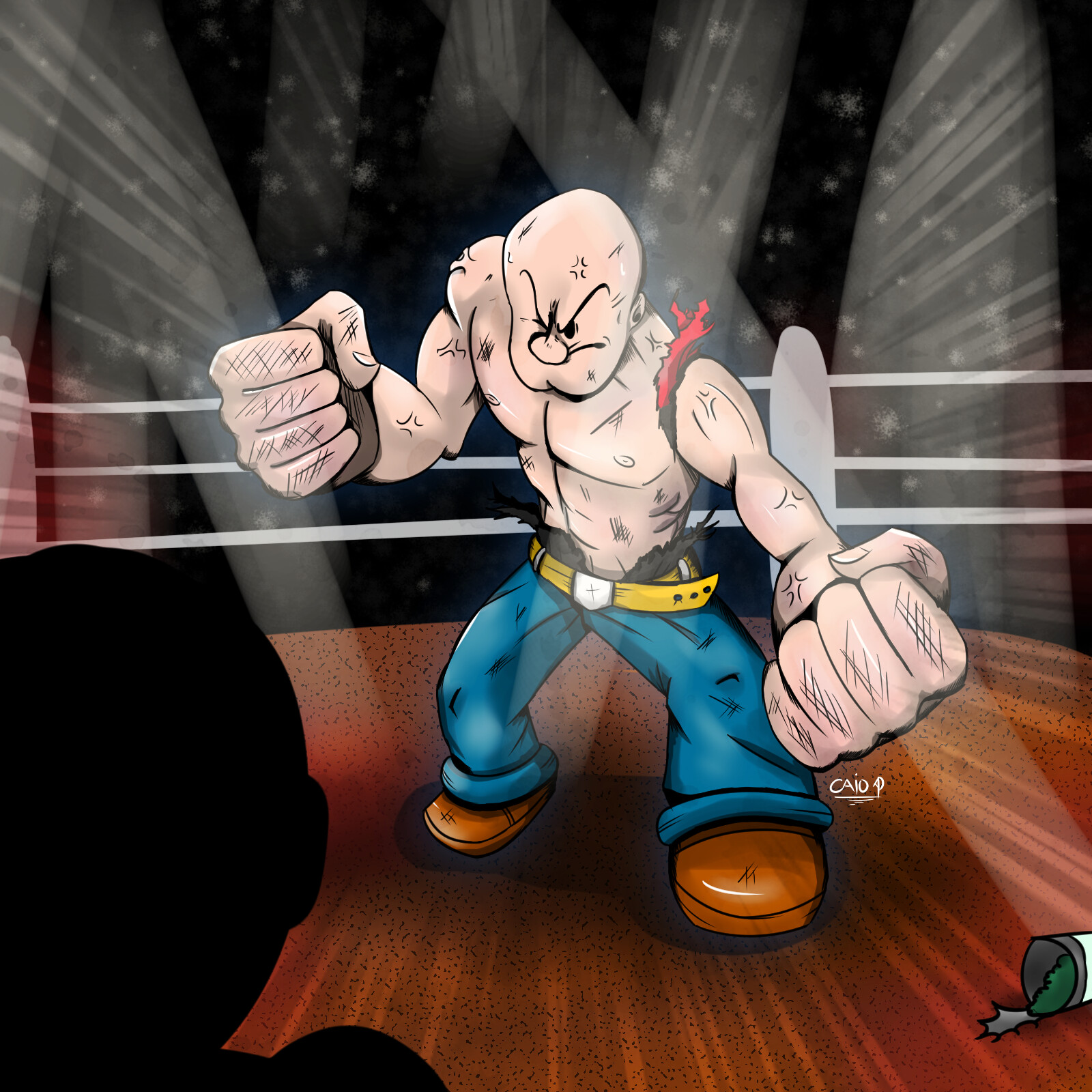Caio AD - Popeye Fanart