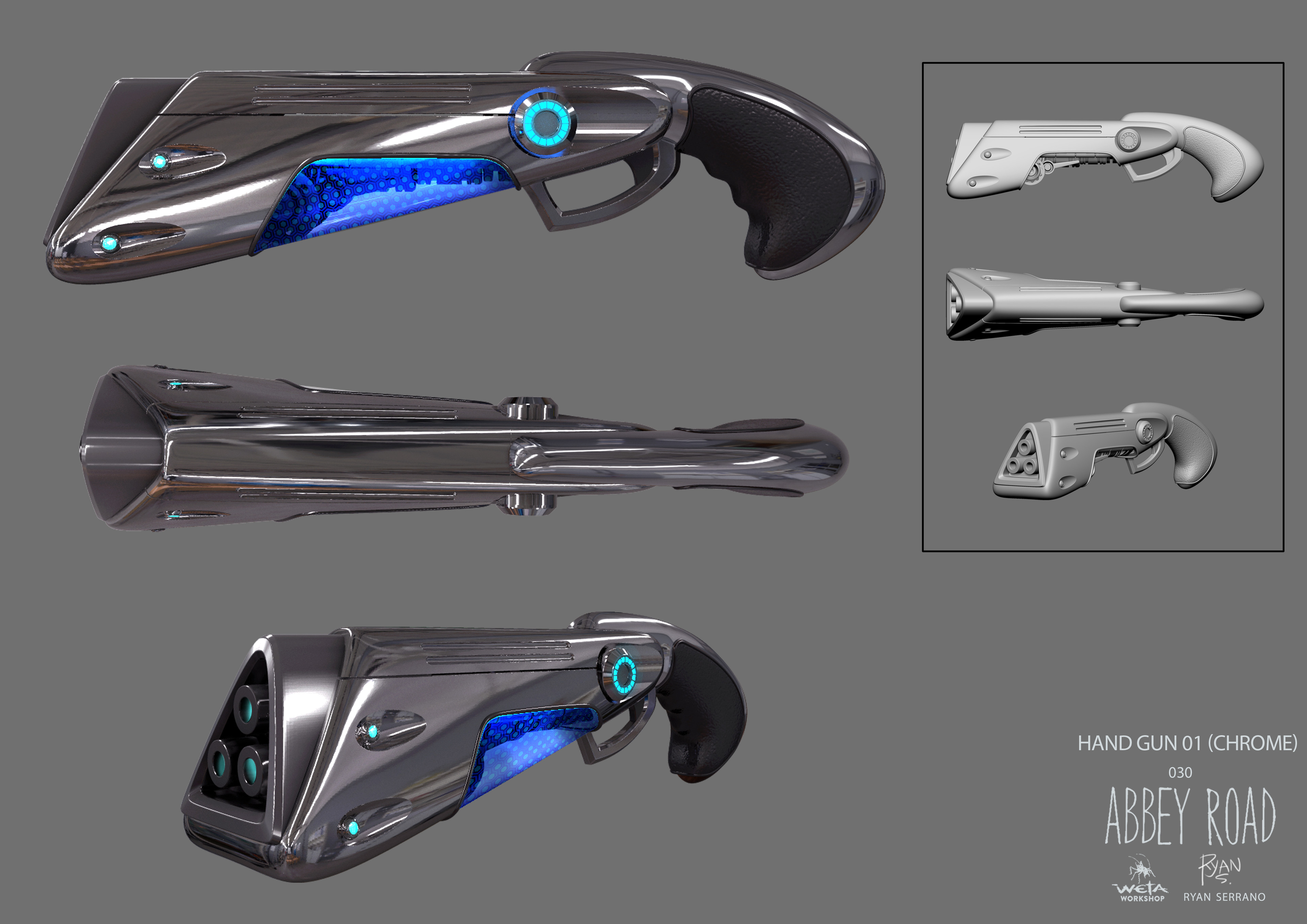 Ryan Serrano - Men in Black: International (gun concepts)