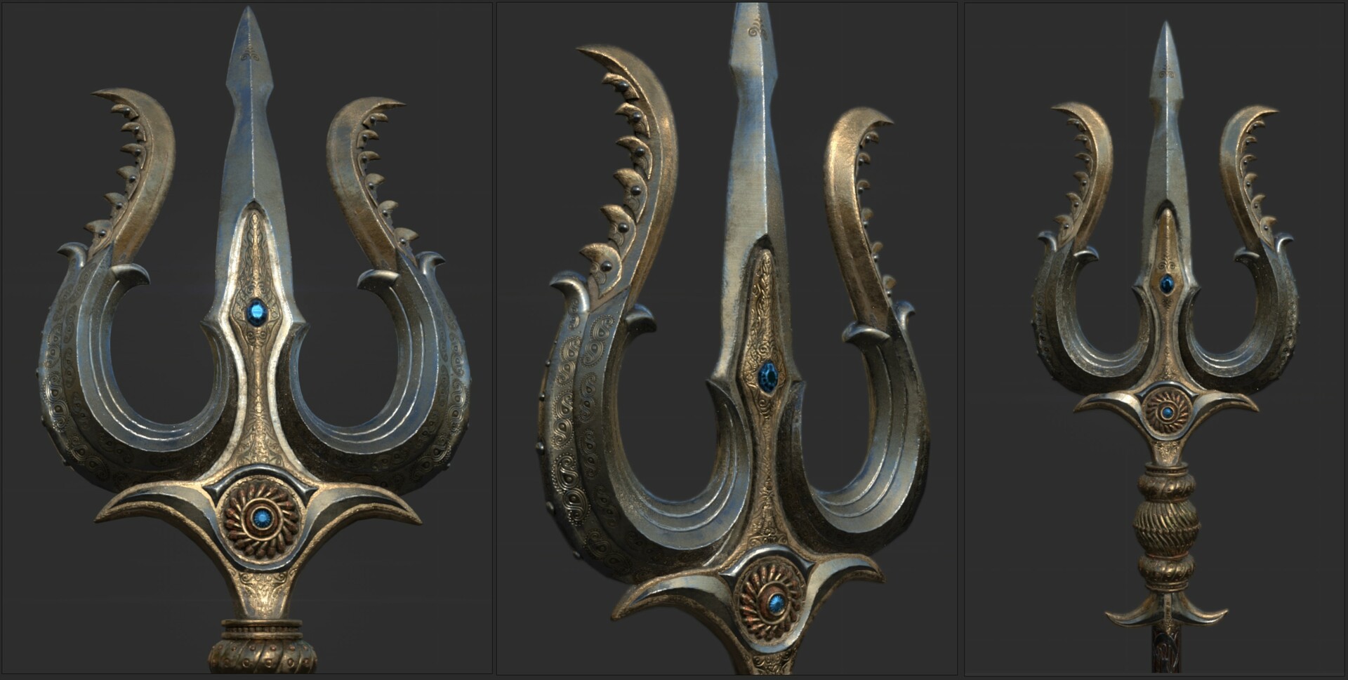 Mr Kumodot - American Gods S02 - Mamaji's Trident and Sword