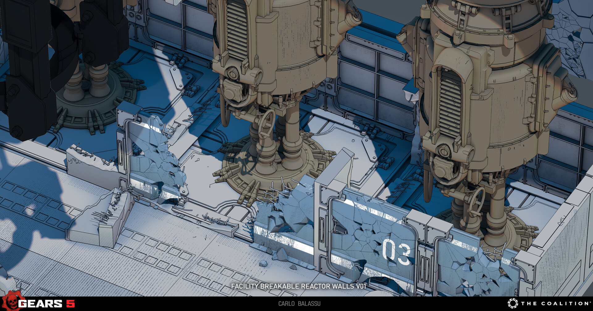 CARLO BALASSU - Gears 5 - Facility